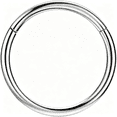 DESIGNICE Men Women 316L Surgical Steel Hinged Nose Rings Hoop for ...