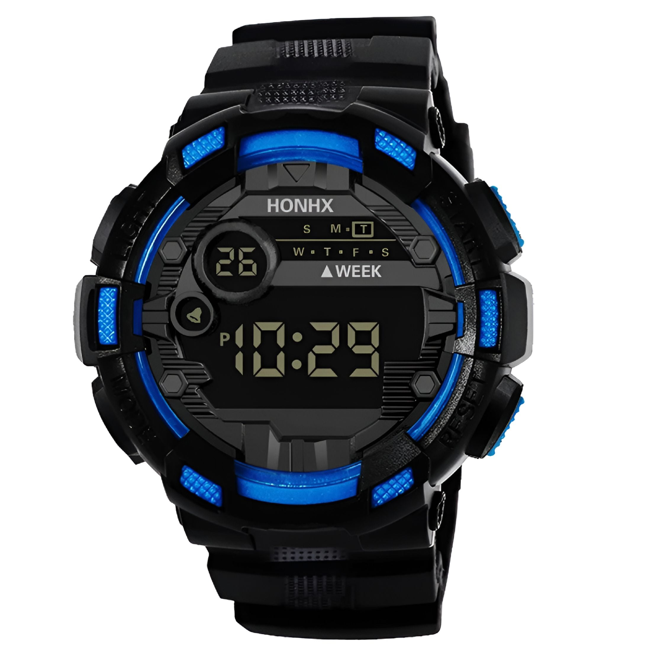 DESIGNICE Mens Fashion Military Multifunction Digital Watches,Watch ...