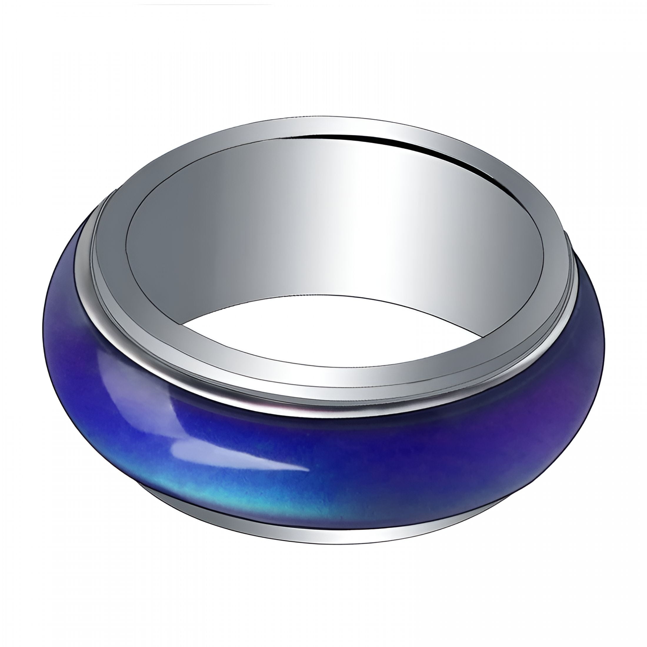 DESIGNICE Mood Ring Color Changing Emotion Rings for Men - Walmart.com