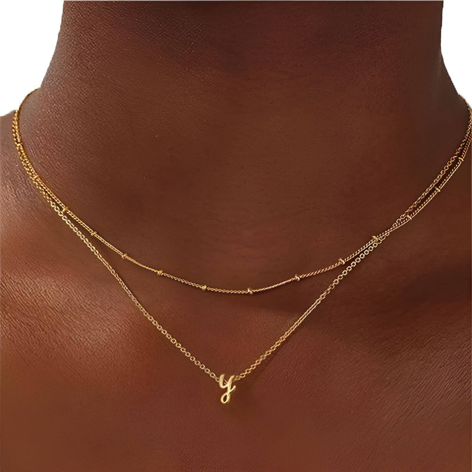 DESIGNICE Name Necklaces for Women,Ideal Gift Choice Name Necklace ...