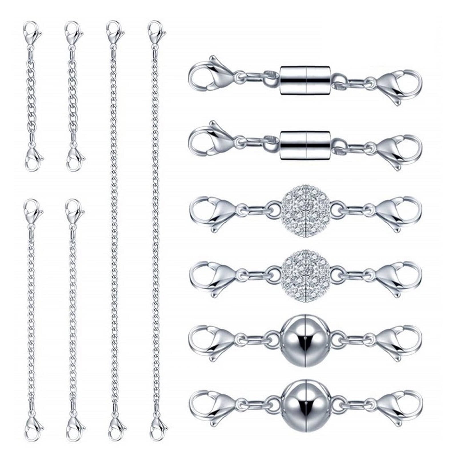 DESIGNICE Necklace Extenders for Women,Strong Magnet Chain Extenders ...