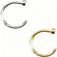 DESIGNICE Nose Ring Hoop-Comfort Fit in Surgical Steel,Rose Gold,Yellow ...