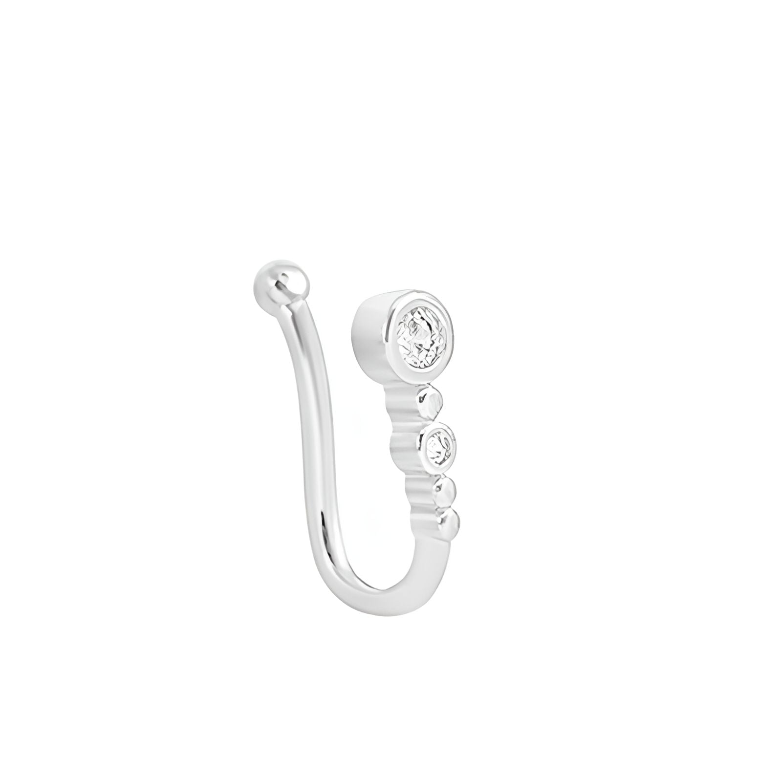 DESIGNICE Nose Rings,Non-Piercing U-Shape Nose Rings for Women ...