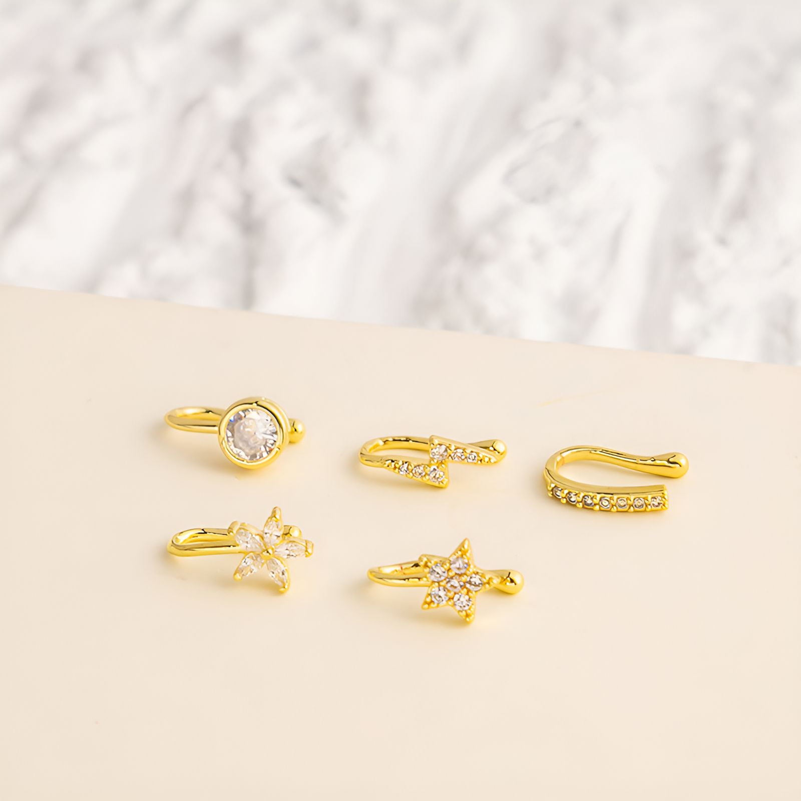 DESIGNICE Nose Rings Suitable for Open Flame Heating Nose Piercings ...