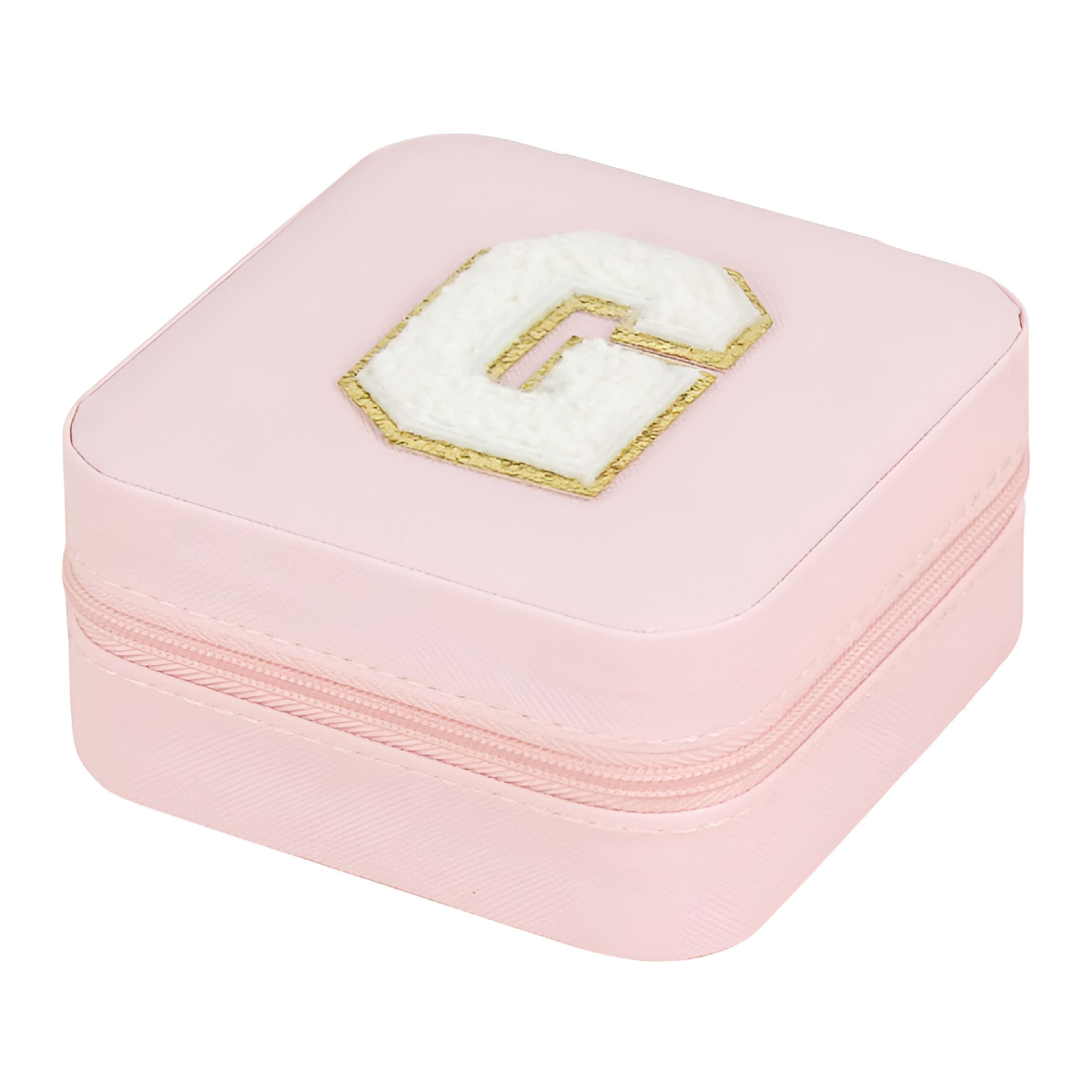 DESIGNICE Personalized Initial Jewelry Box Jewelry Boxes for Travel ...