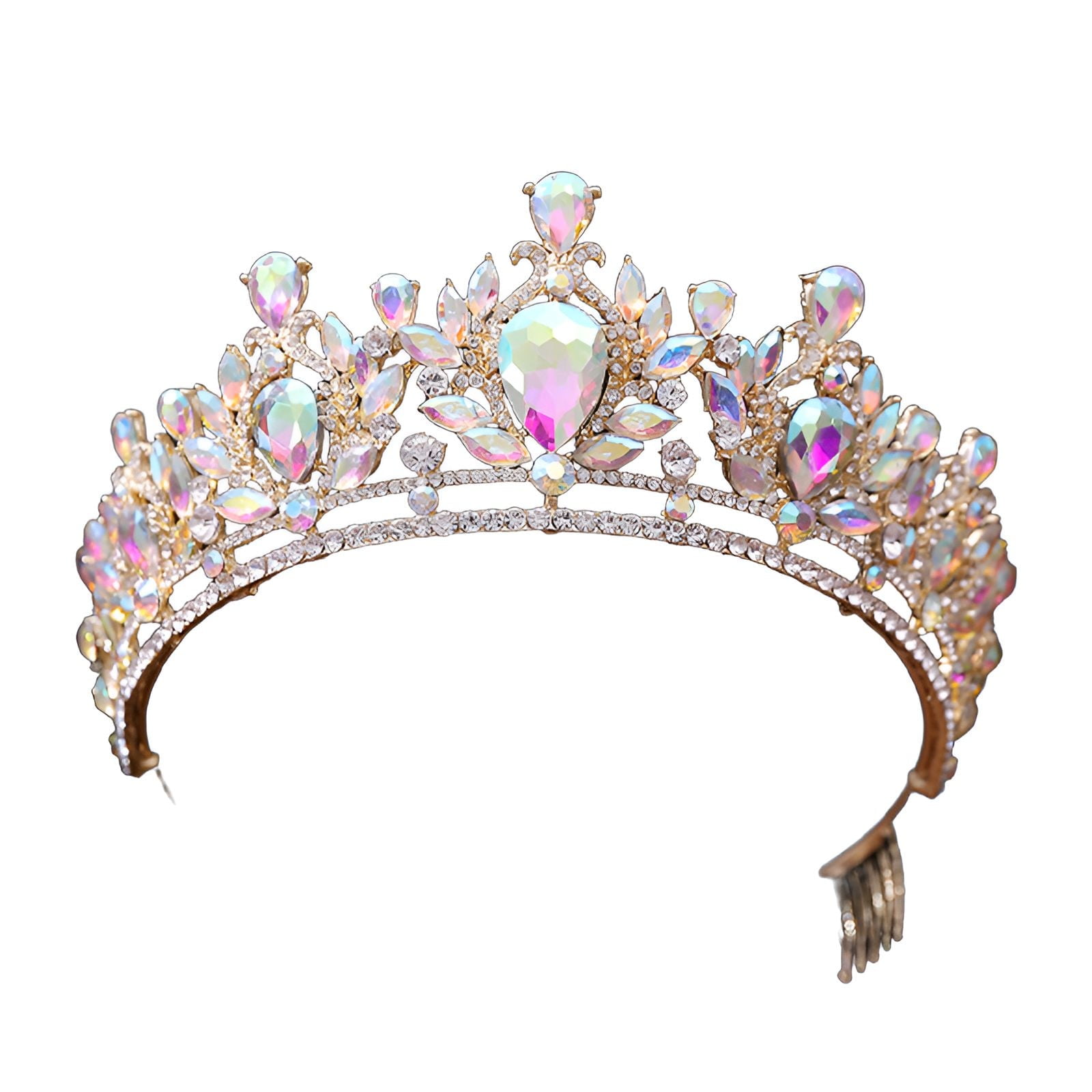 DESIGNICE Princess Crown,Inspired By Classical Beauty King Crown,Softly ...