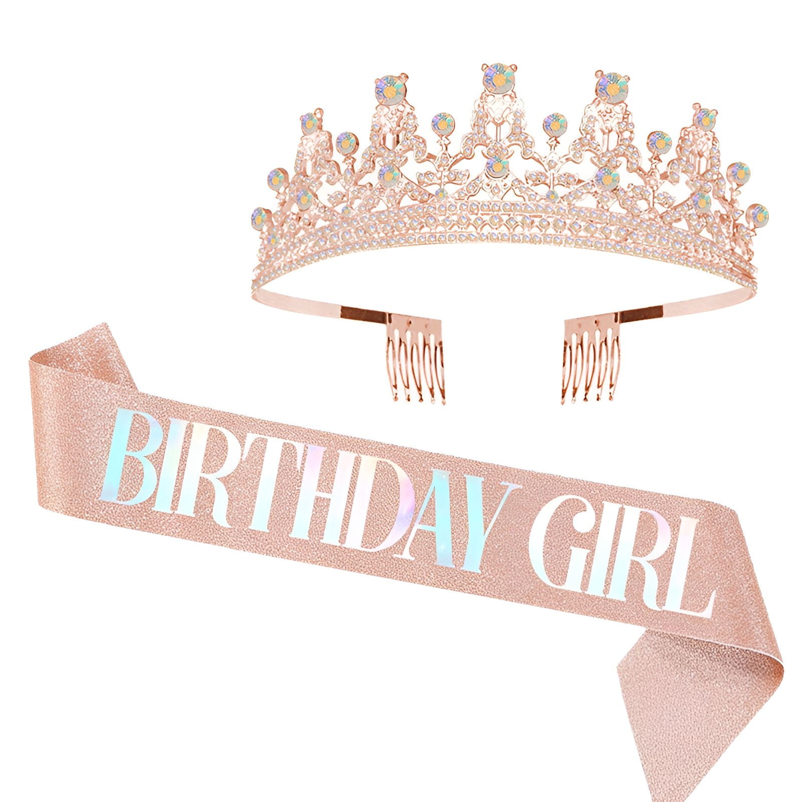 DESIGNICE Princess Crowns for Little Girls,Fusion of Fashion and ...