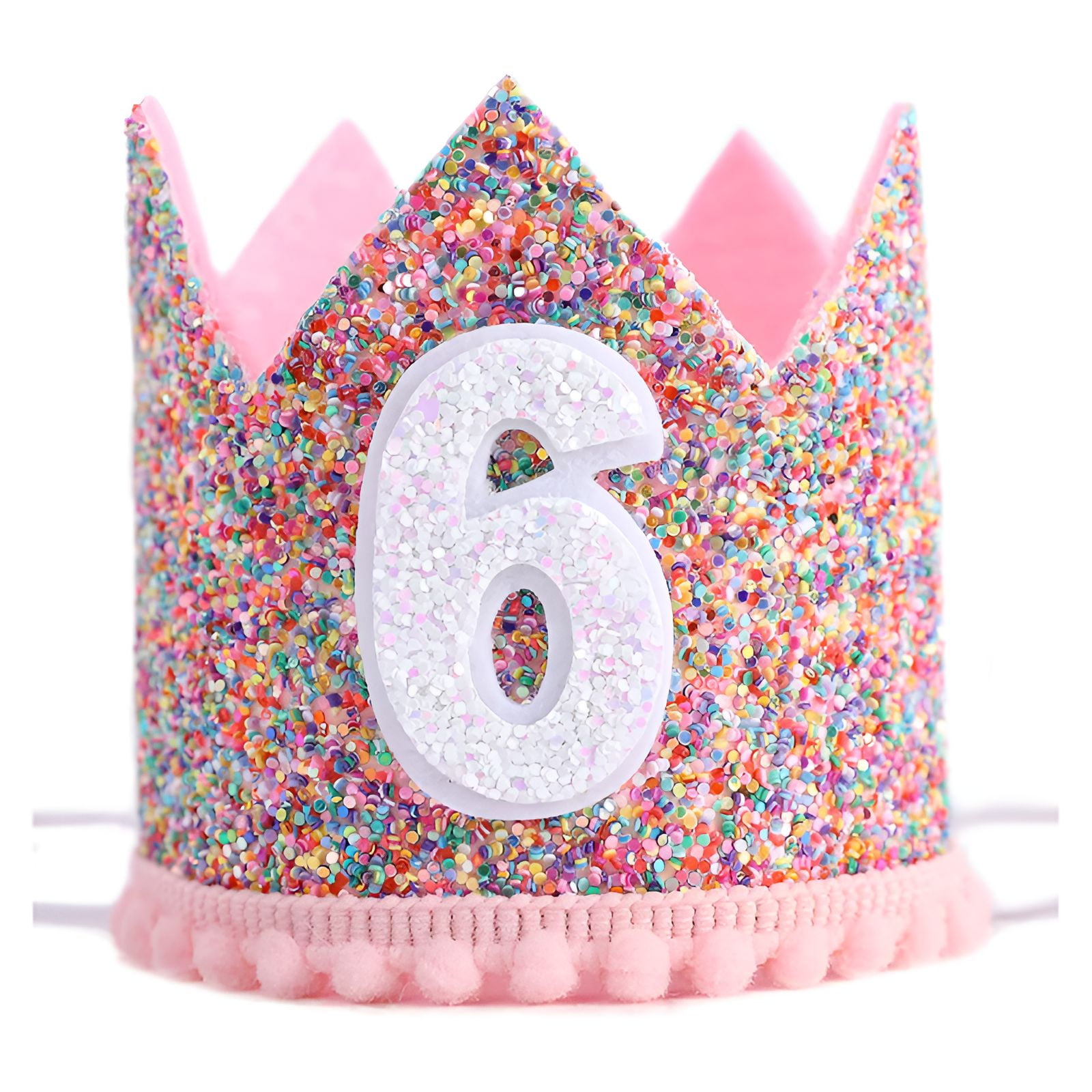 DESIGNICE Princess Crowns for Little Girls,Softly Refracted Design Glow ...