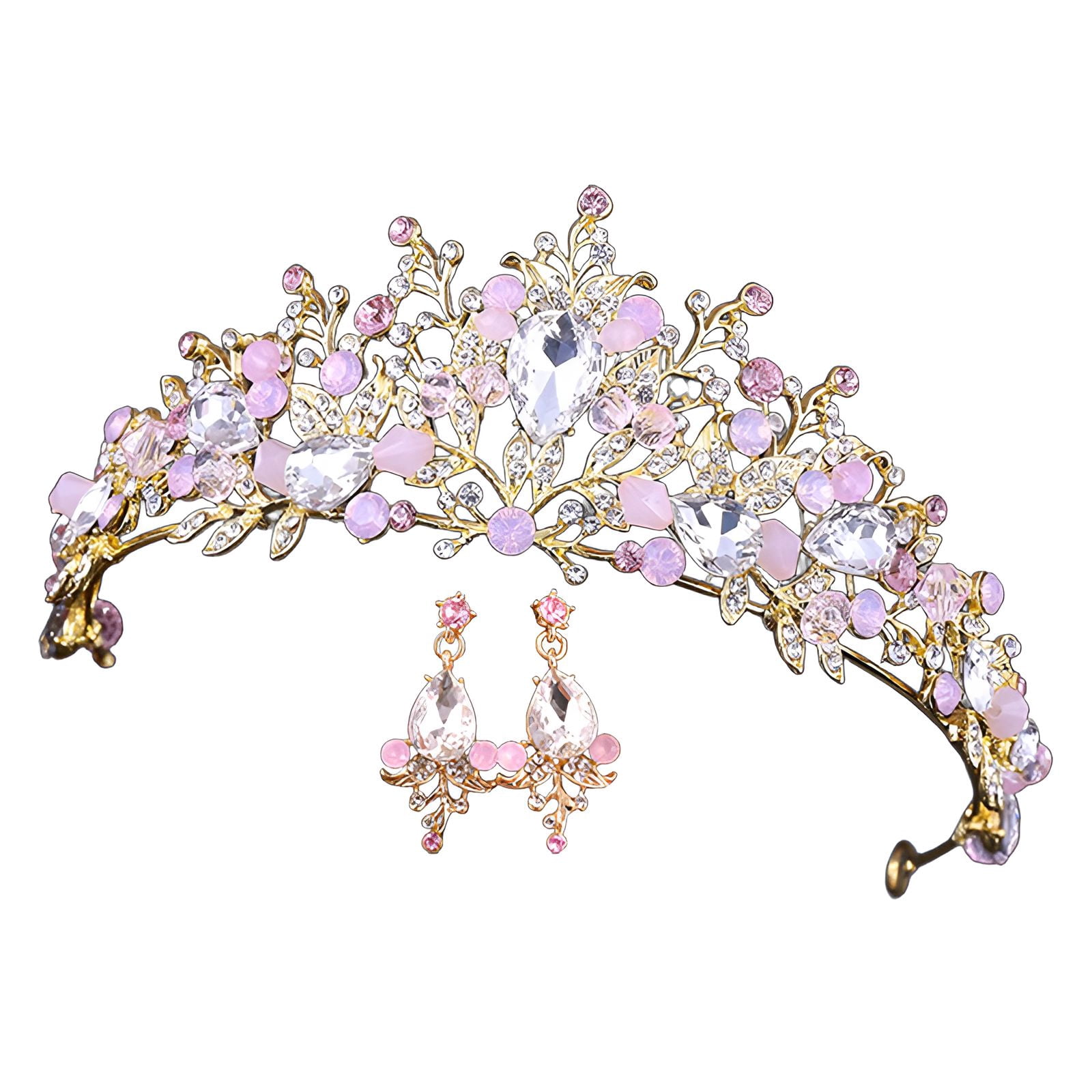DESIGNICE Princess Crowns for Little Girls,Three-Dimensionally Sculpted ...