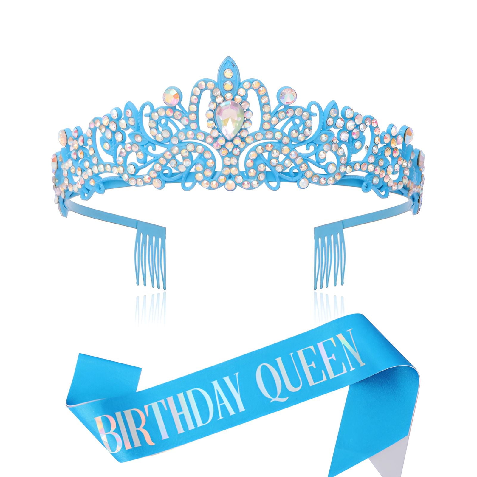 DESIGNICE Princess Crowns for Little Girls,Noble Dazzling Effect Crown ...
