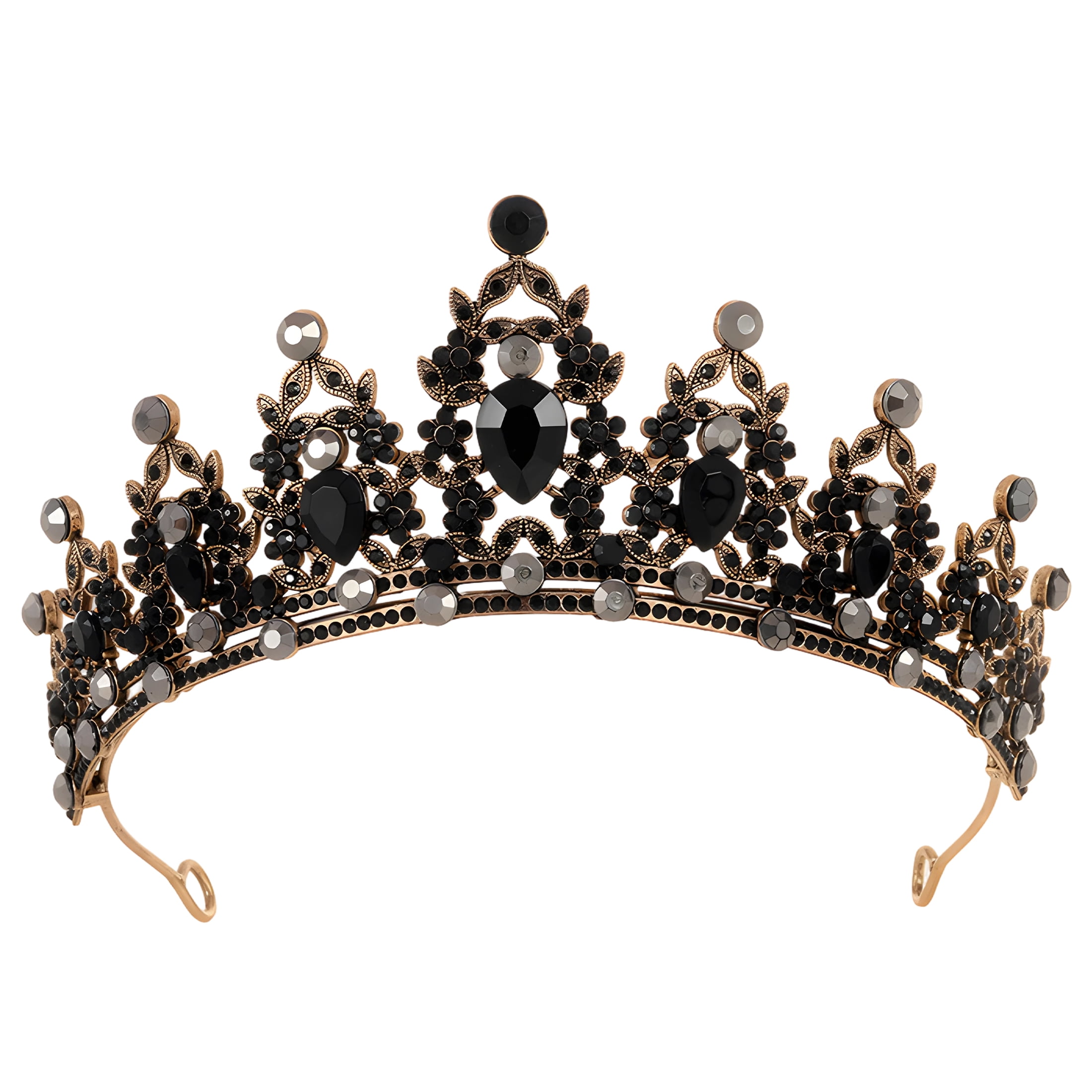 DESIGNICE Princess Tiara,Elegant Crystal Birthday Crown,Opening Design ...