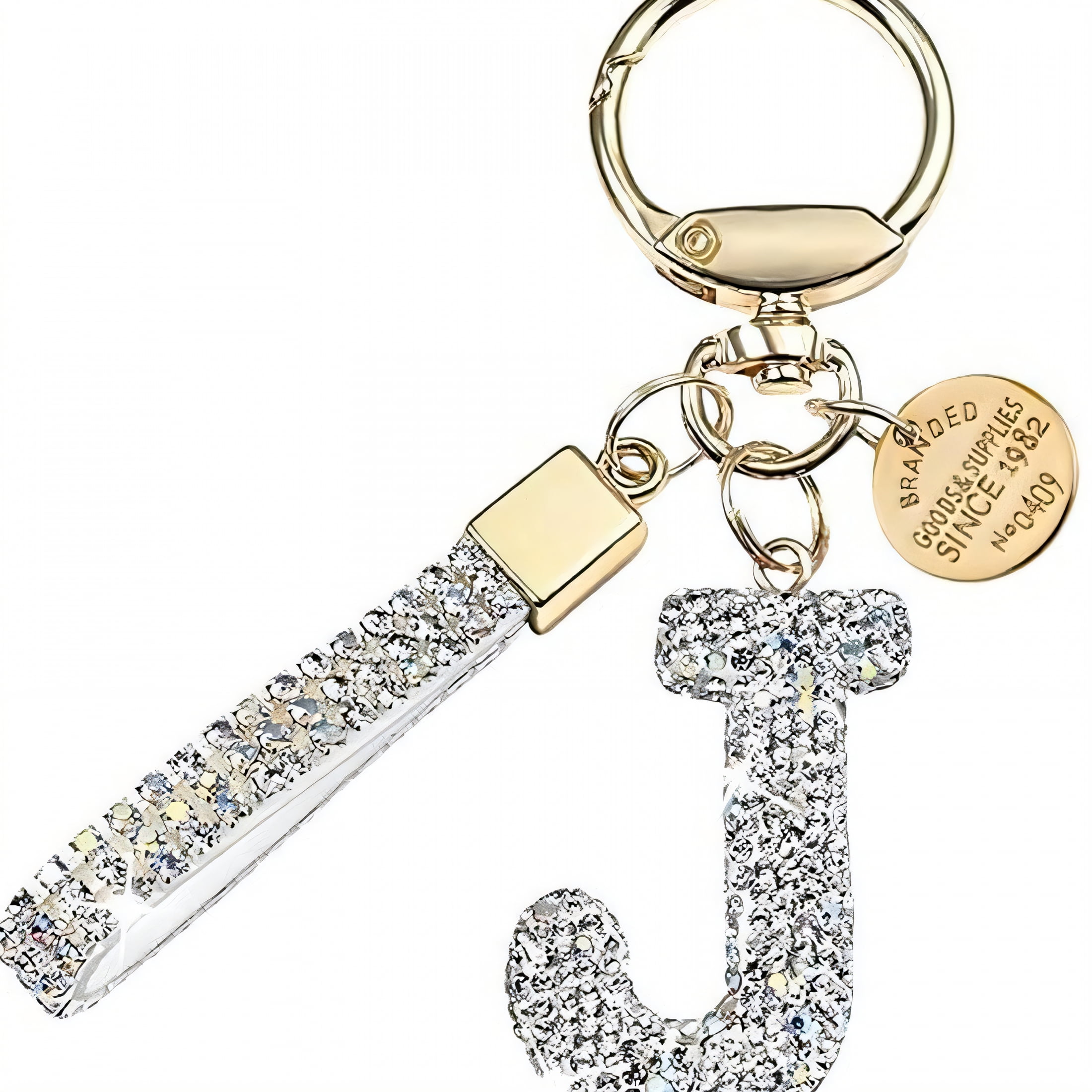 DESIGNICE Purse Charms,Font Pattern Bag Charms for Handbags,Jewel Inlay ...