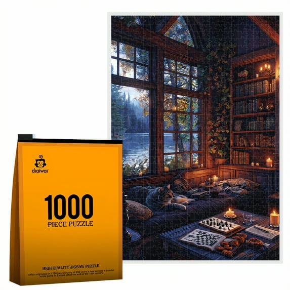 DESIGNICE Puzzles for Adults 1000 Pieces,Cmyk Hue Printing Jigsaw ...