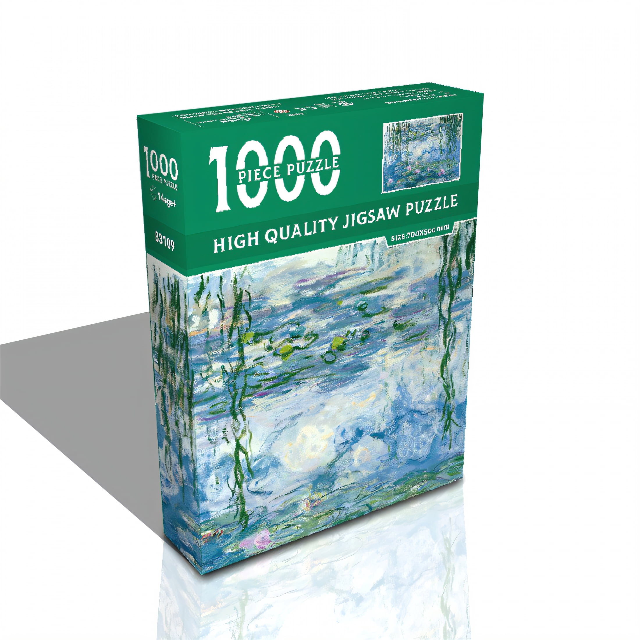 DESIGNICE Puzzles for Adults 1000 Pieces,Four-Tone Printing Puzzles for ...
