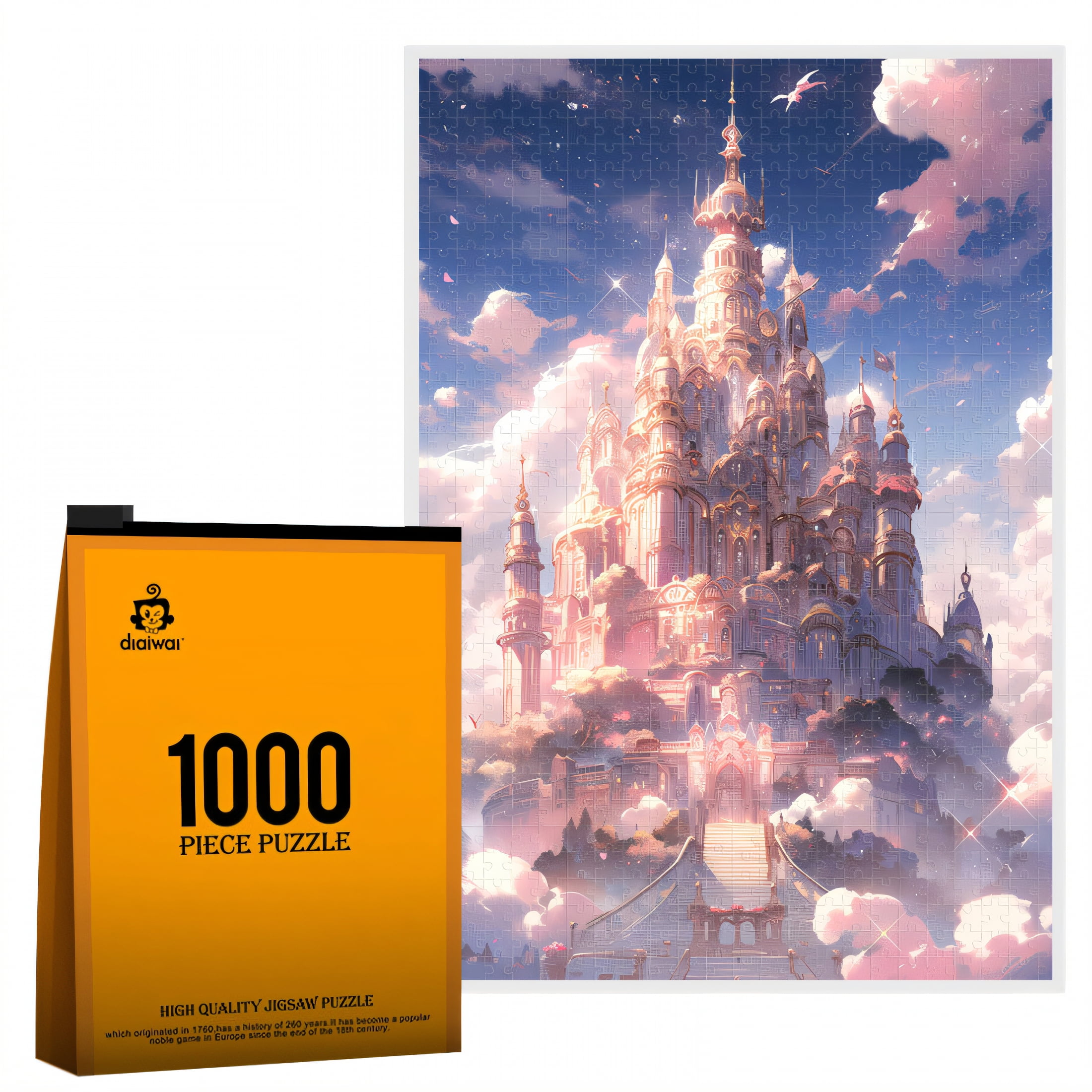 DESIGNICE Puzzles for Adults 1000 Pieces,Full-Color Print Craft Puzzles ...