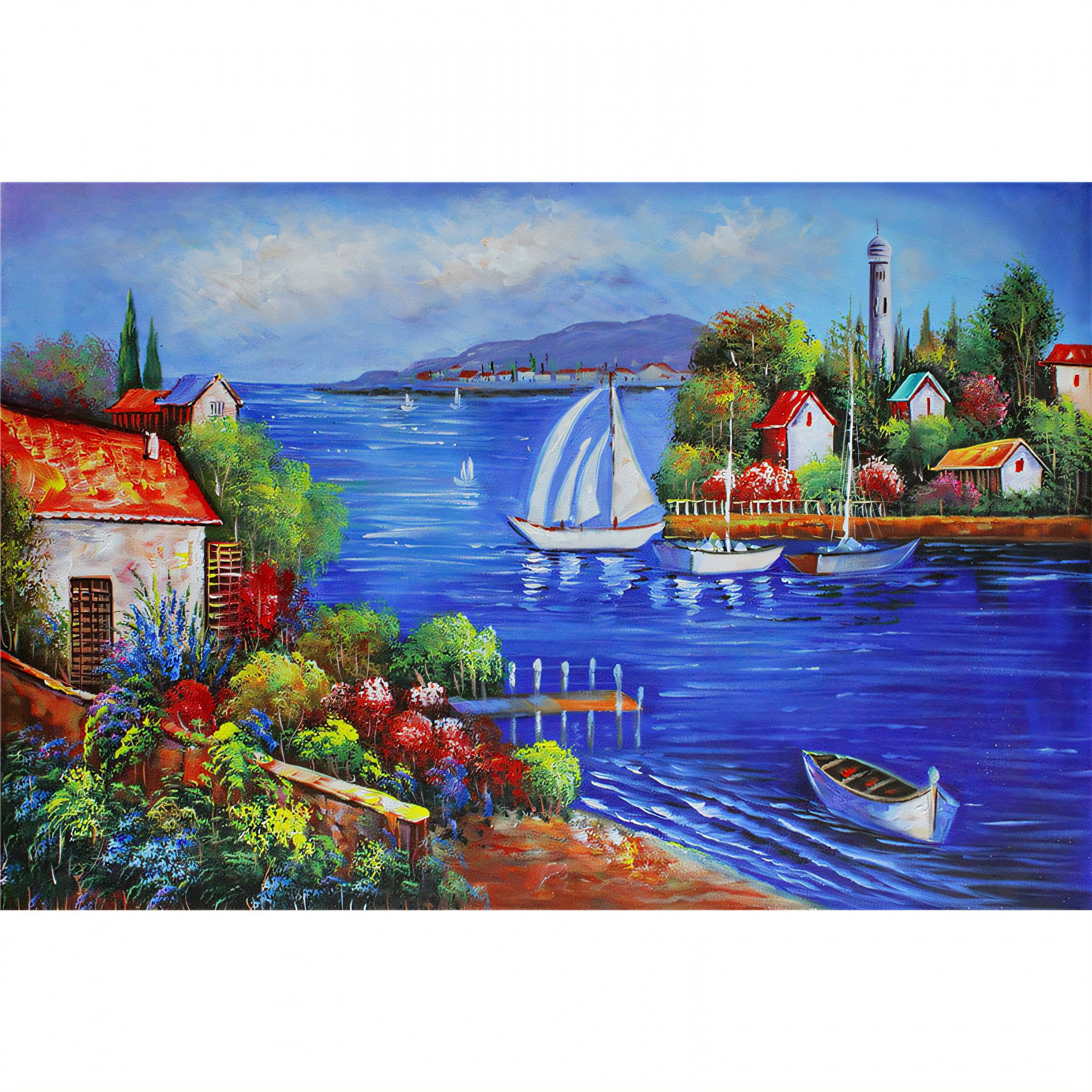 DESIGNICE Puzzles for Adults 1000 Pieces,Pure Art Sketch Jigsaw Puzzles ...