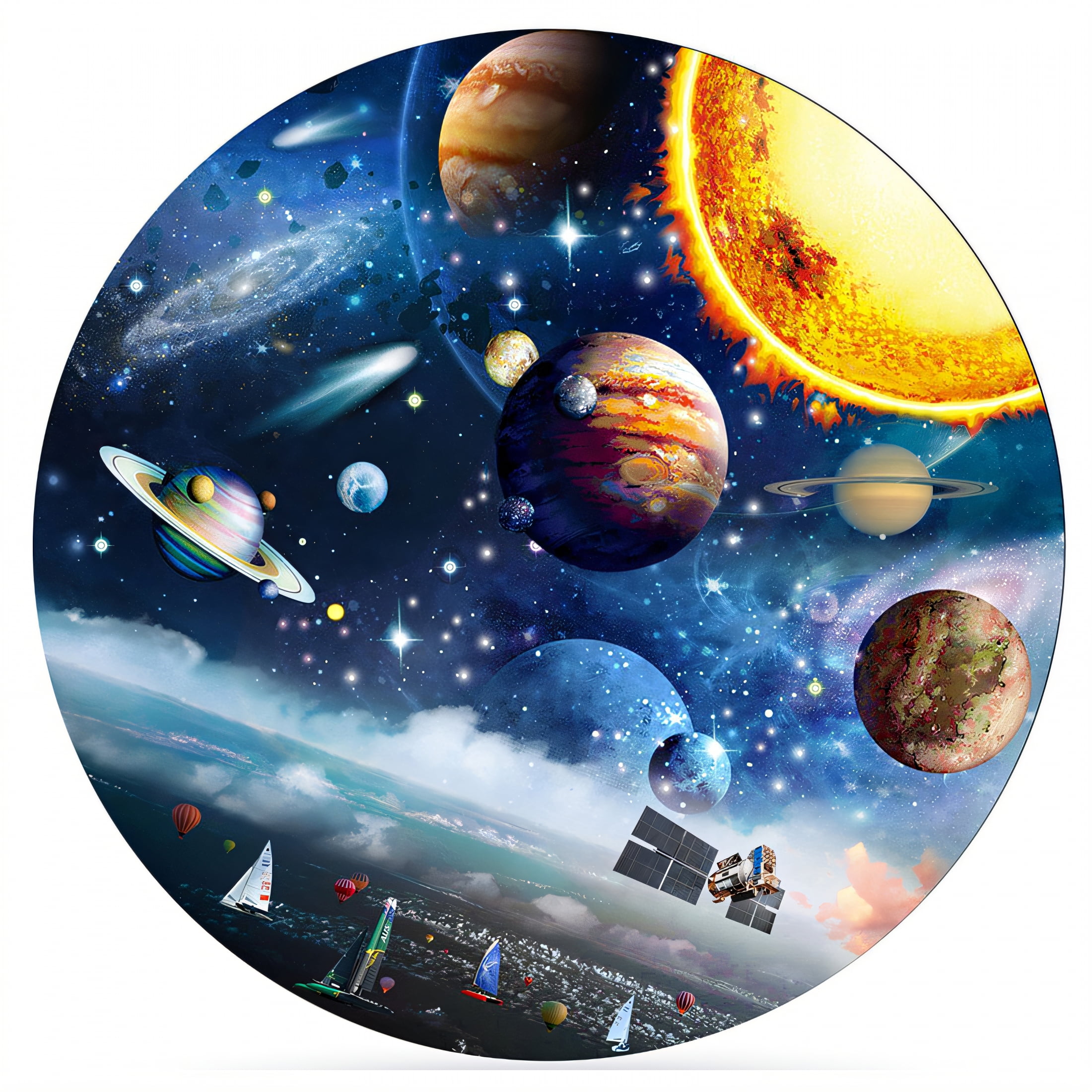 DESIGNICE Puzzles for Adults 1000 Pieces,Raw Pulp Creation 1000 Piece ...