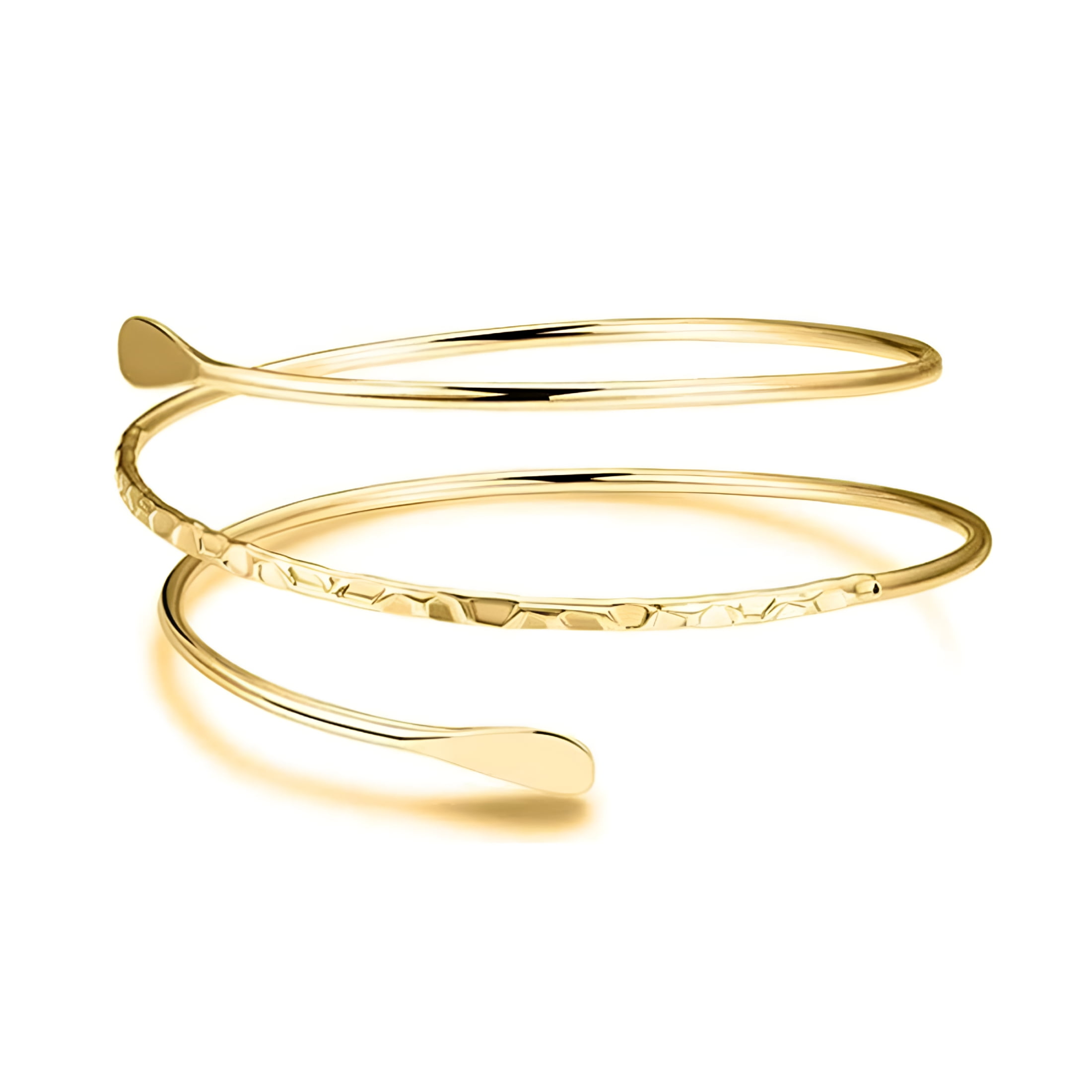 DESIGNICE Retro Open Spiral Shape Bracelet Armband Upper Arm Cuff ...