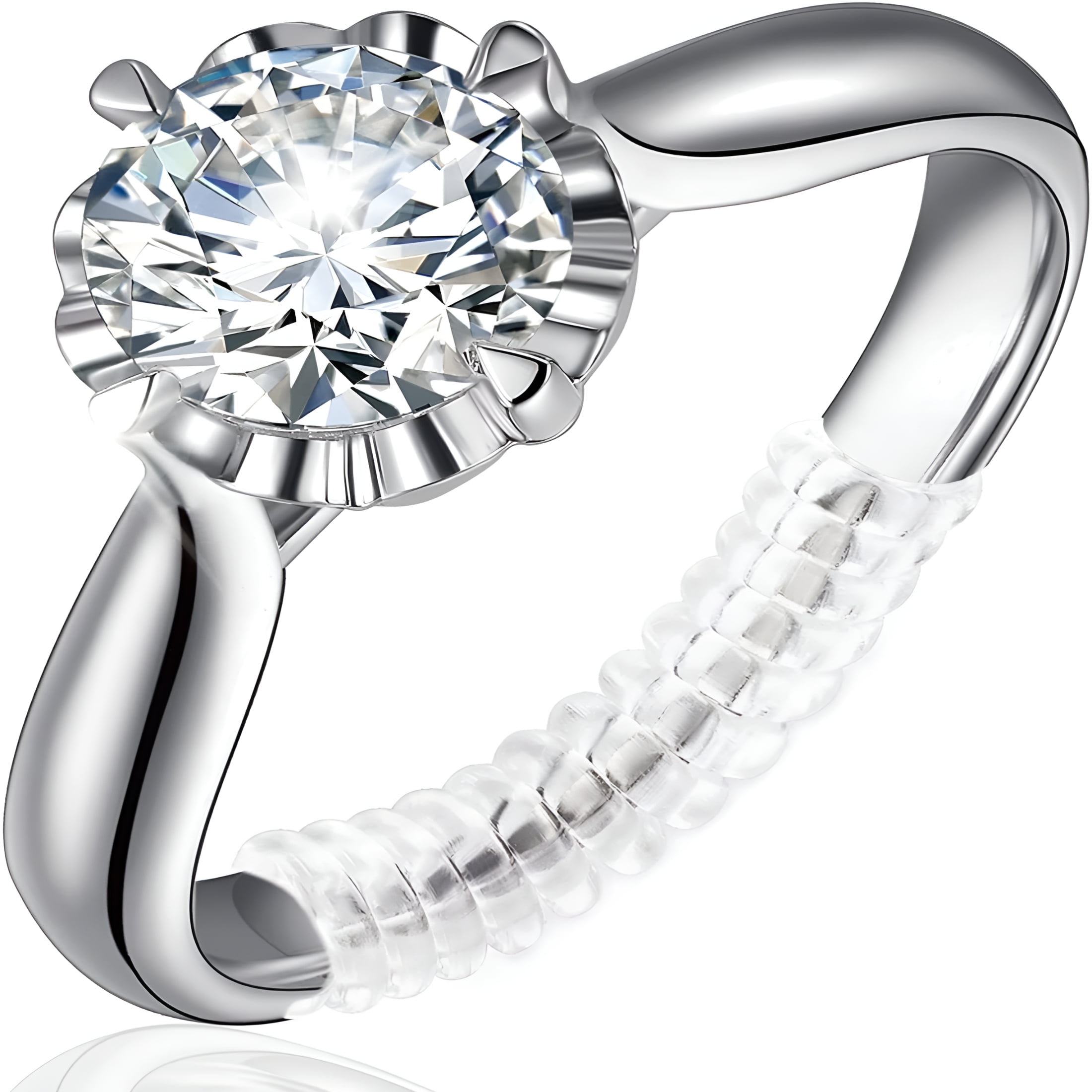 DESIGNICE Ring Size Adjuster for Loose Rings, 5 Pack Invisible Jewelry ...