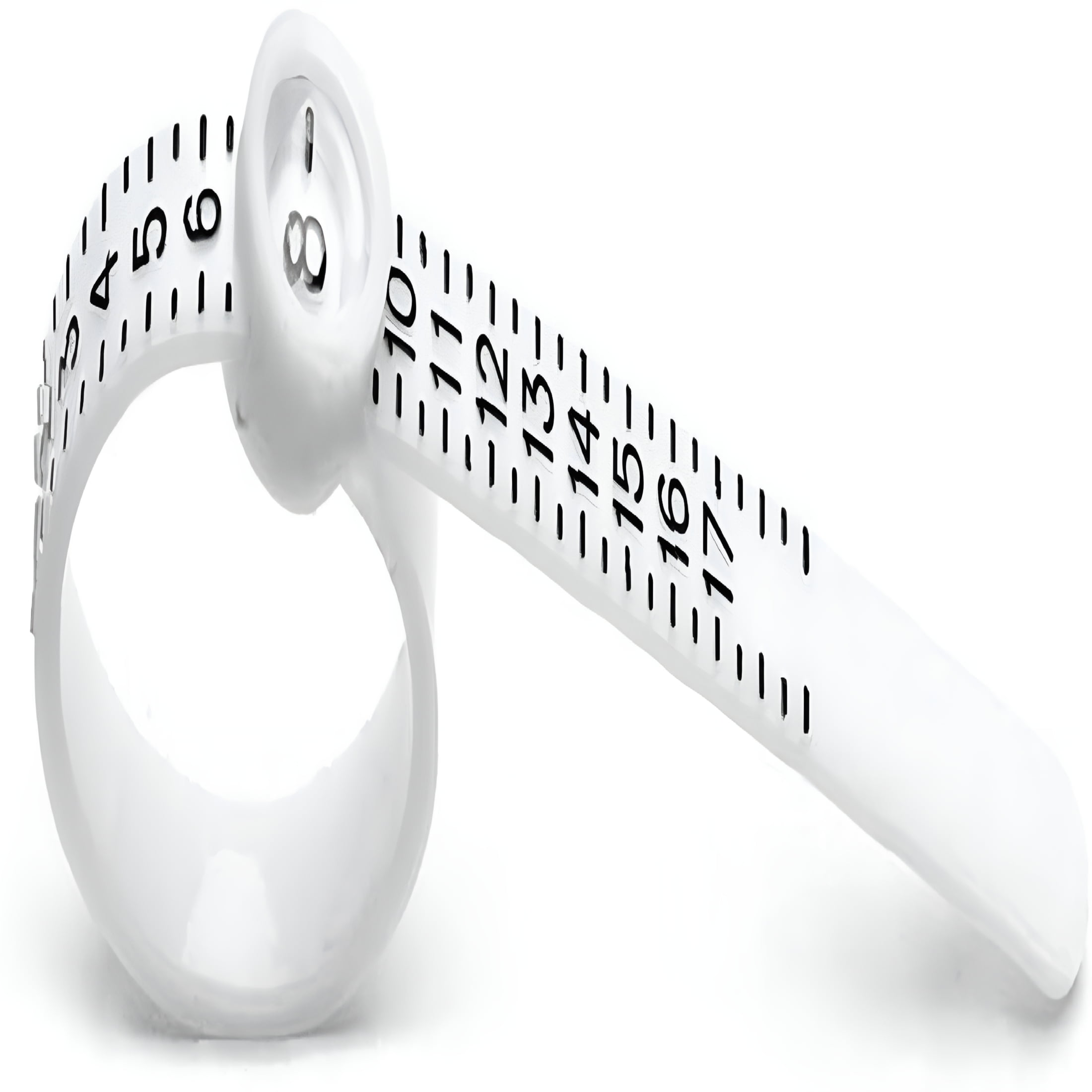 DESIGNICE Ring Sizer, 1-17 Ring Measurement Tool with Ring Size Guide ...