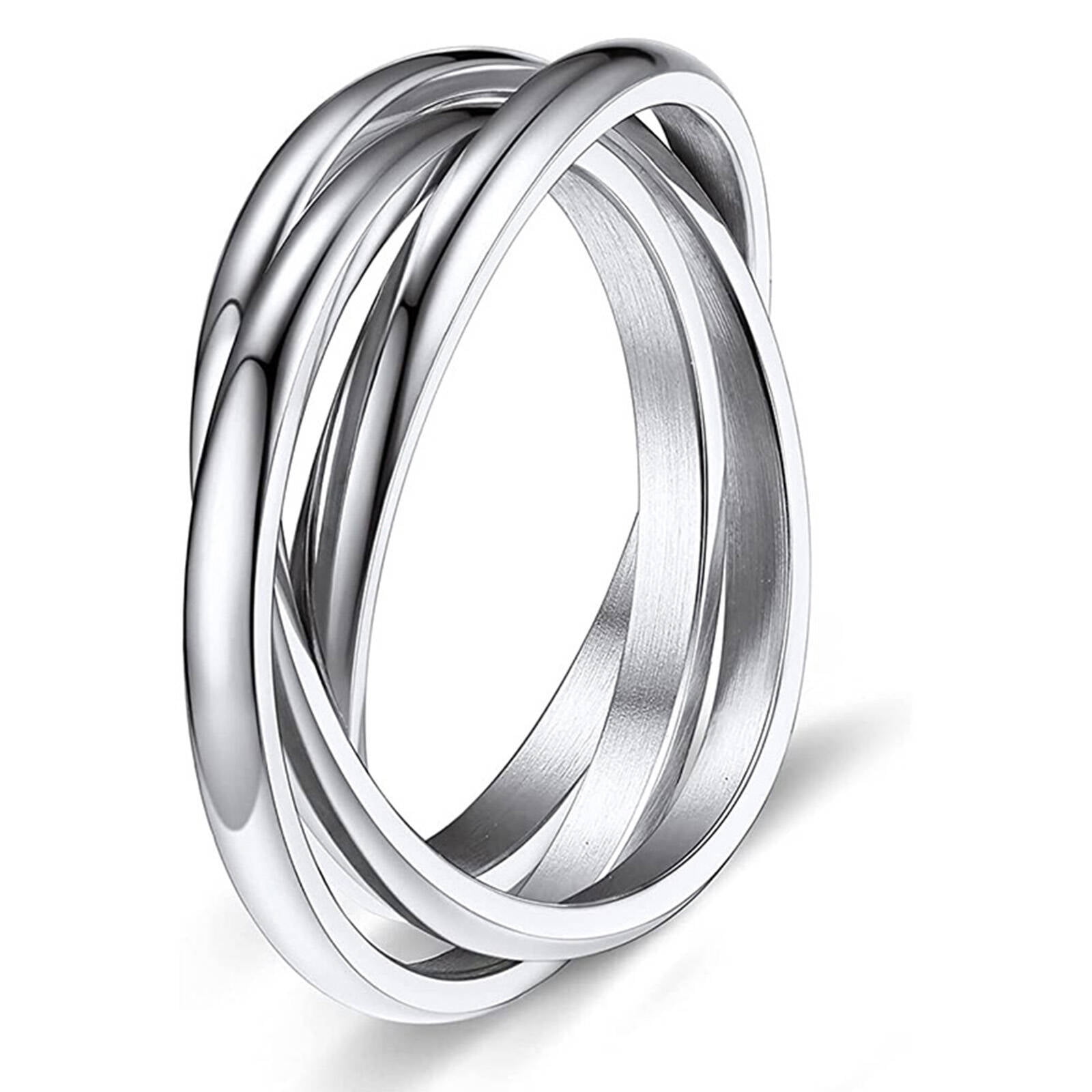 DESIGNICE Ring Sizers,Triple Ring Ring Sizer Measuring Tool,Rotating ...