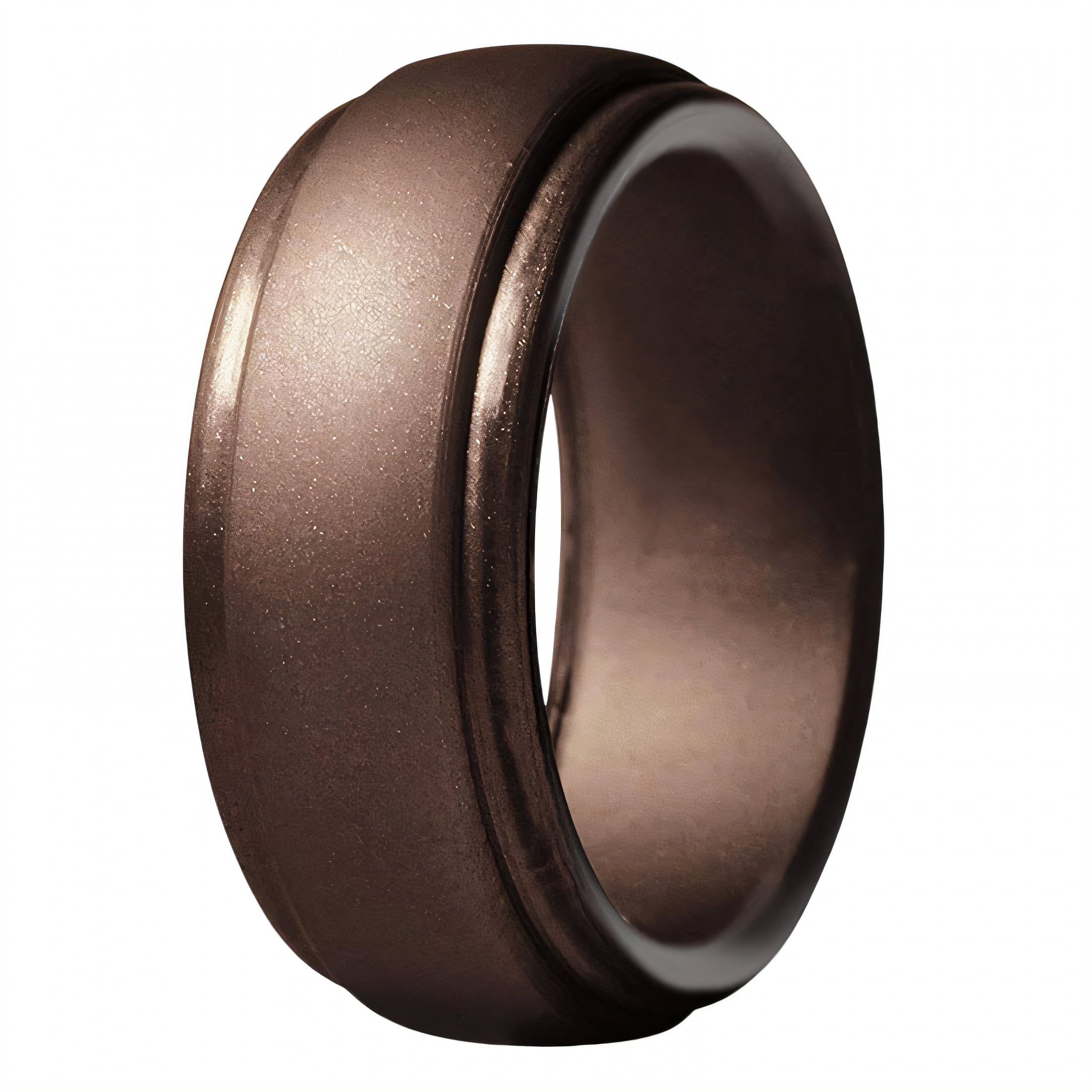 DESIGNICE Silicone Rings for Him,Non-Suffocating Men Silicone Wedding ...