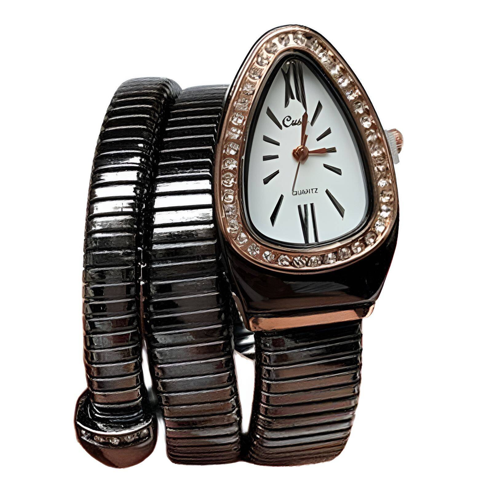 DESIGNICE Snake Watch,High-End Quality Serpentine Retro Watches ...