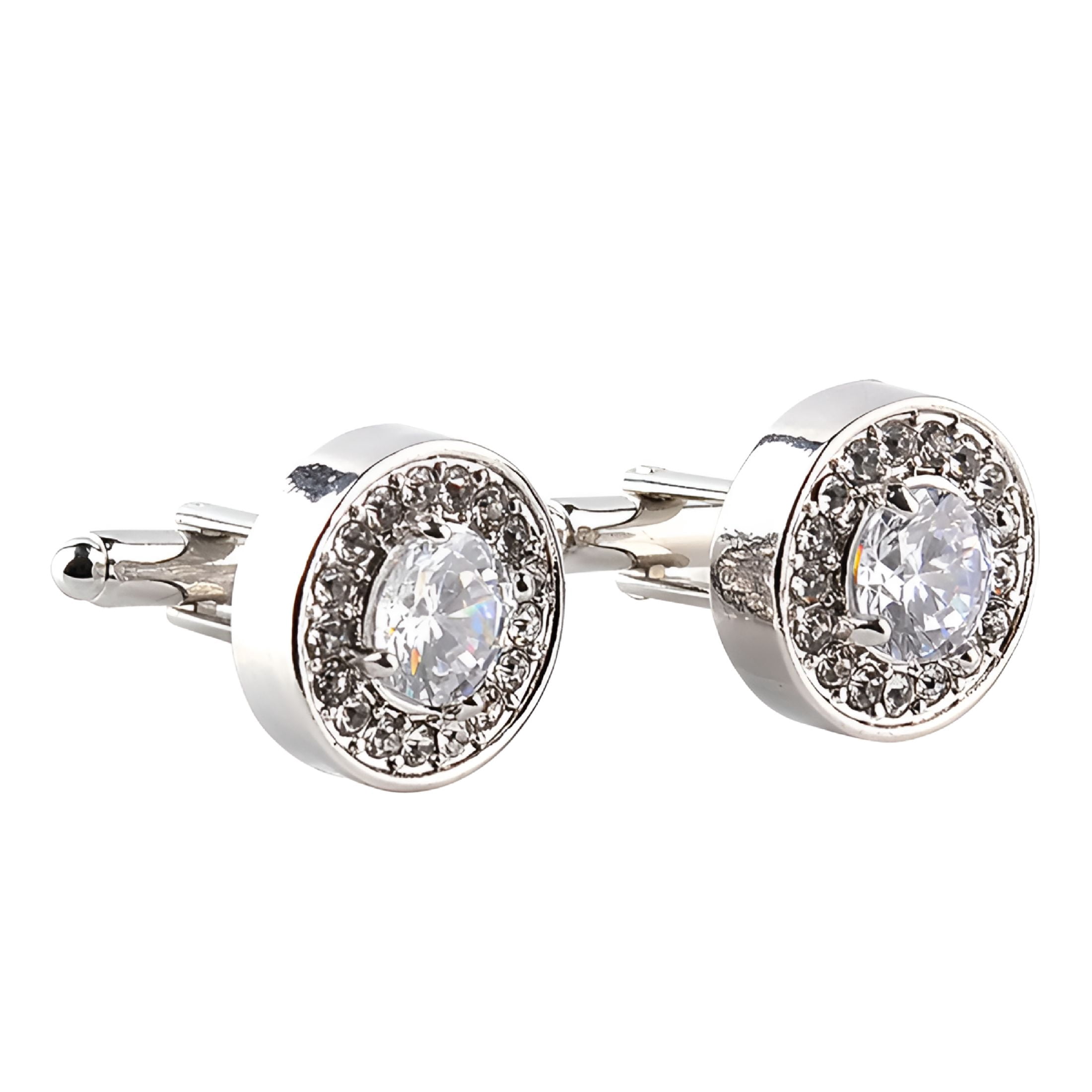 DESIGNICE 2026 New Stainless Steel Tuxedo Shirt Cuff Links, 2 Pairs Men ...