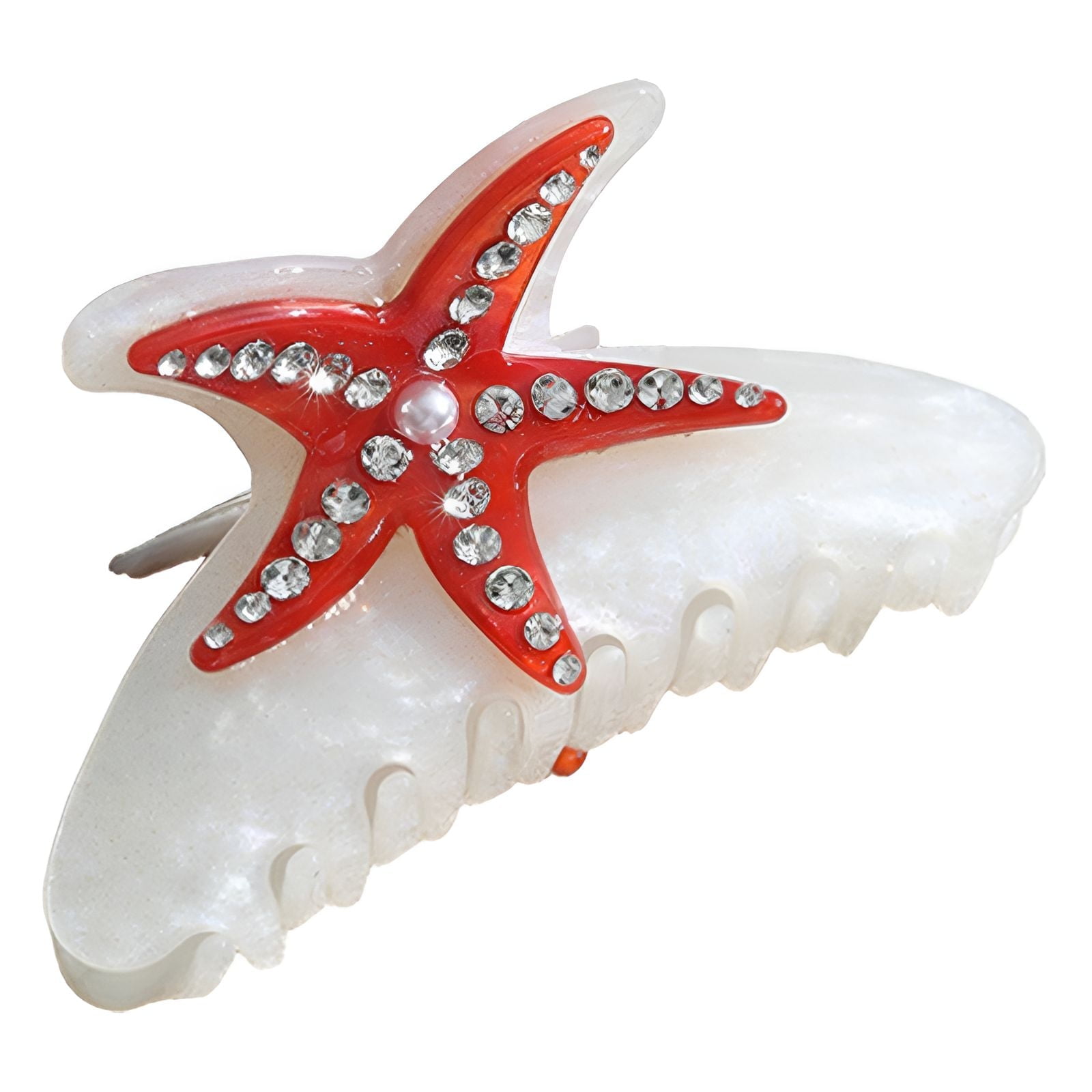 DESIGNICE Stars Hair Clips,Shiny Texture Stars Claw Clip,Elegant Look ...