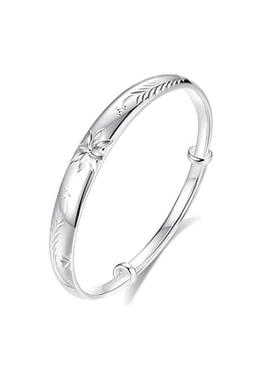 Silver Bangles