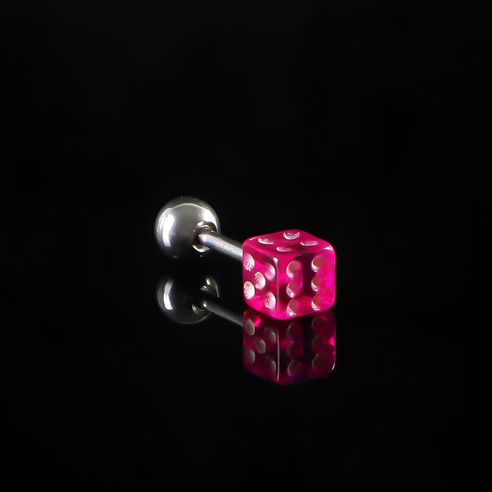 DESIGNICE Tongue Rings 16x1.6" Piercing Jewelry Stainless Steel Tongue ...