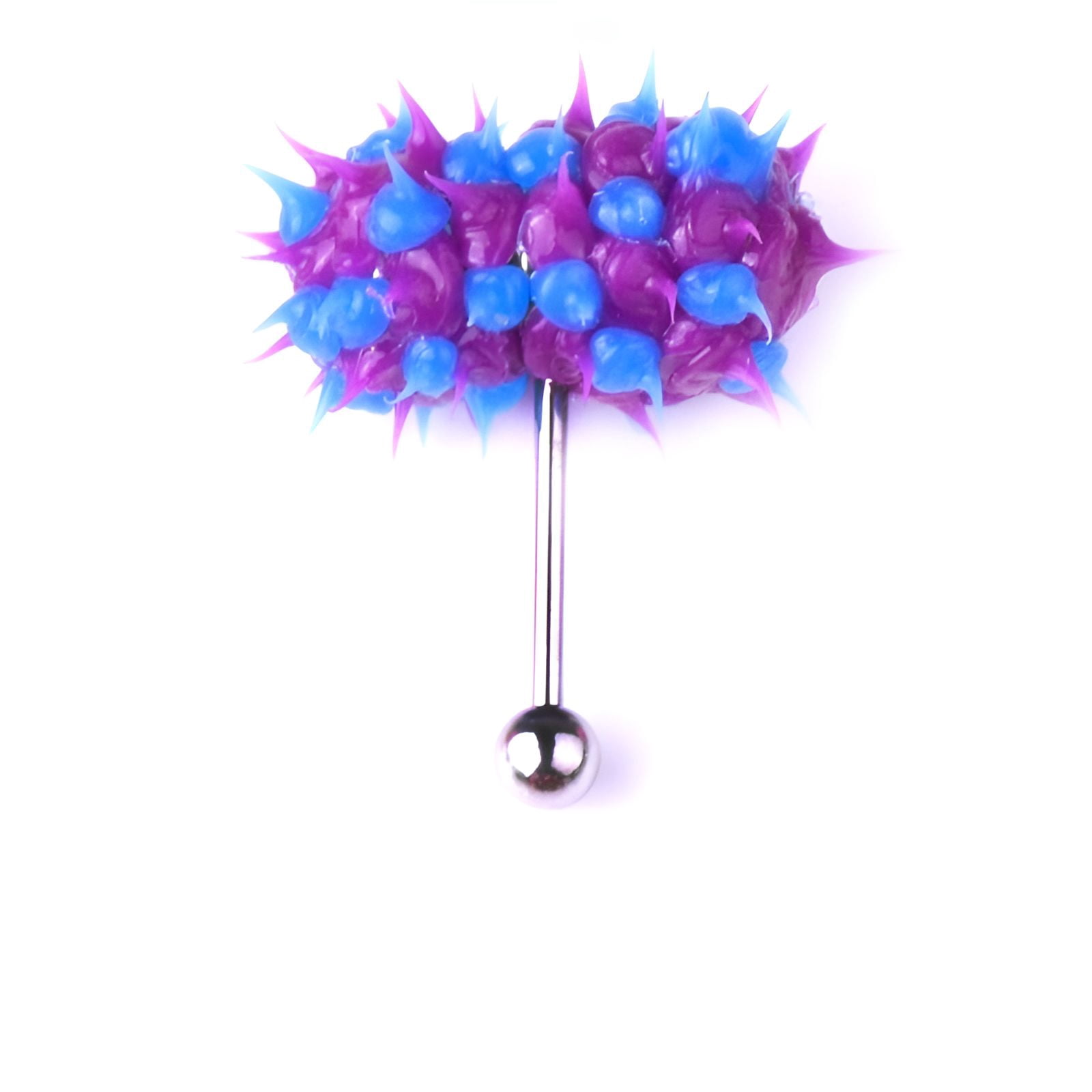 DESIGNICE Tongue Rings,No-Fade Finish and Continuous Luster Piercing ...