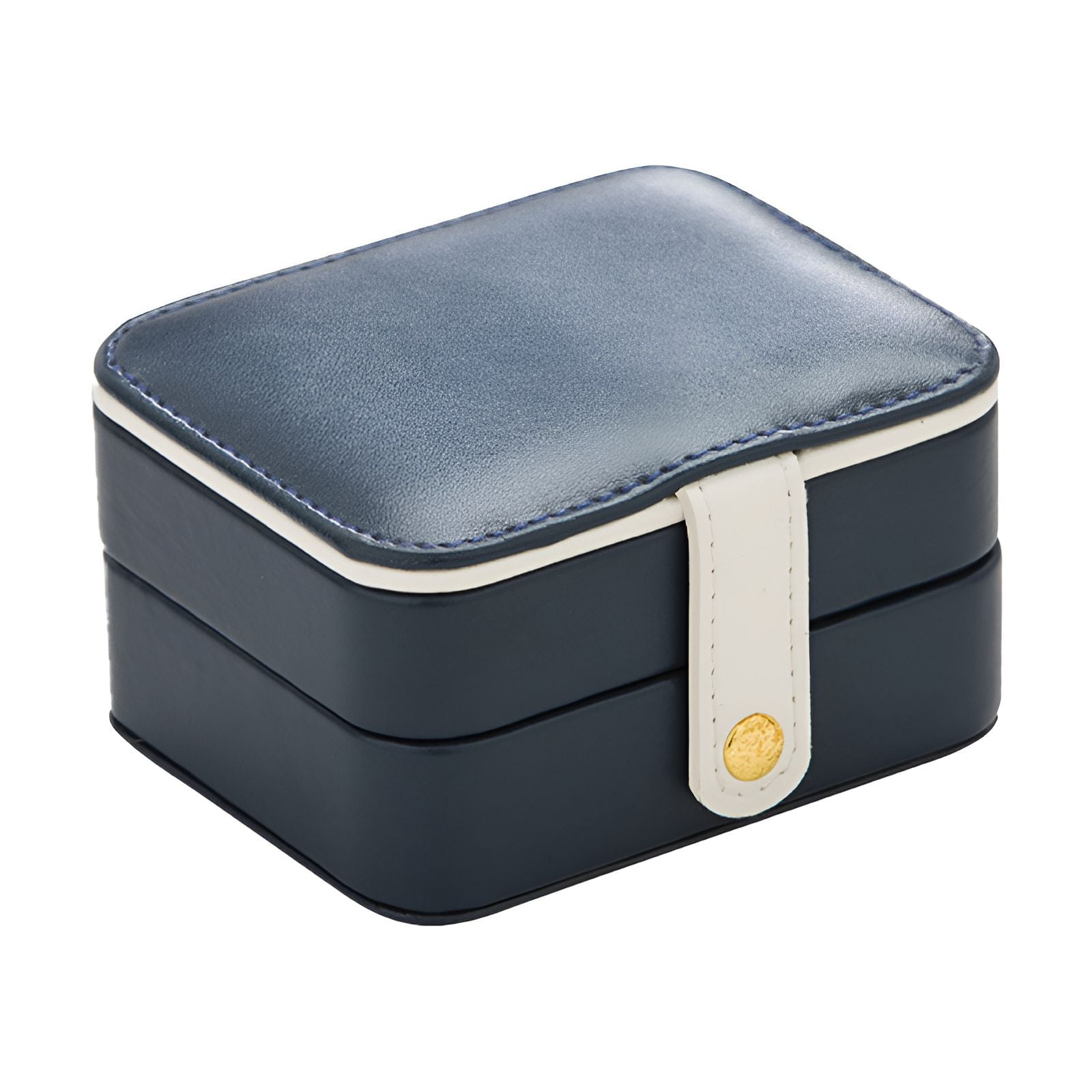DESIGNICE Travel Jewelry Case,Velvety Surface Calm Brightness Small ...
