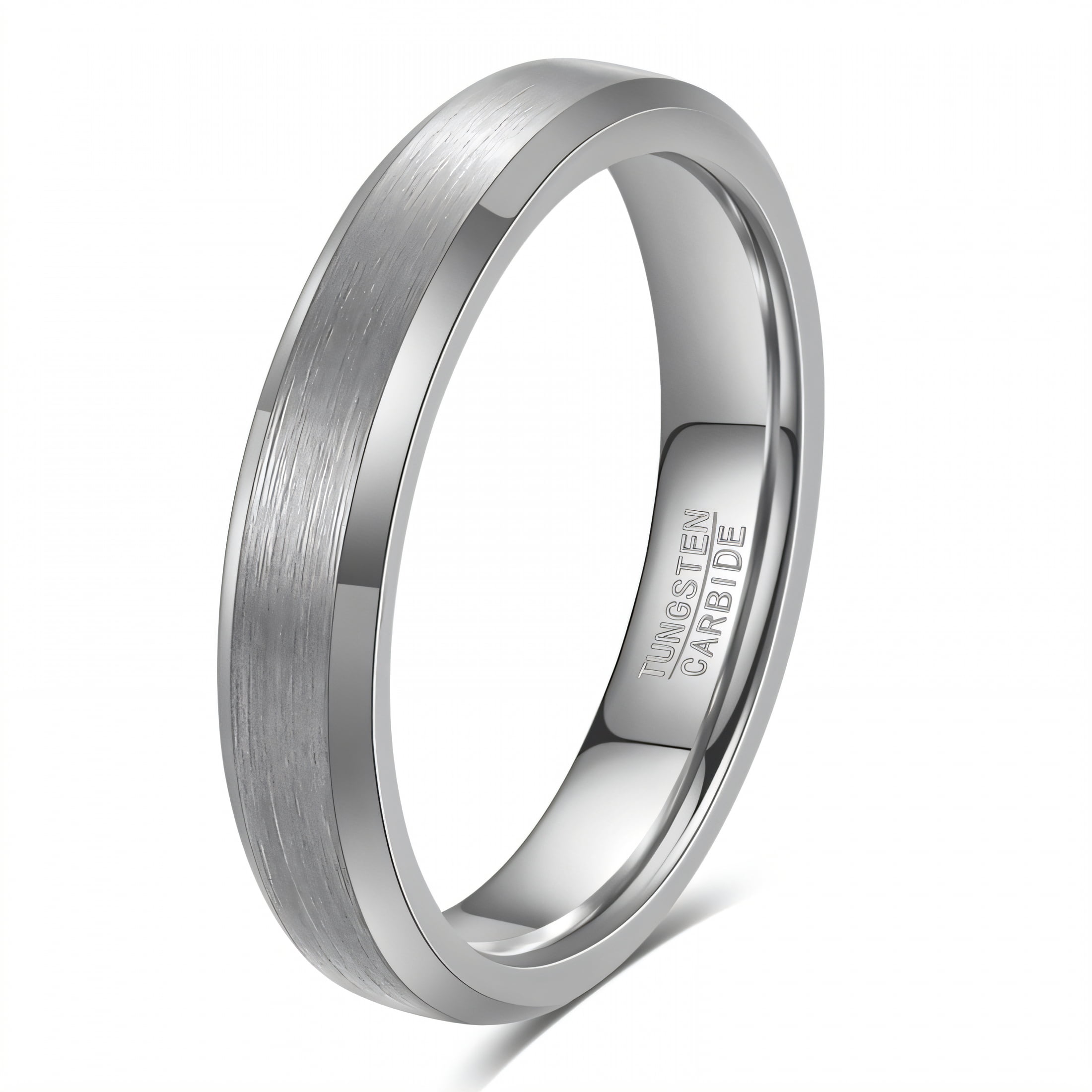 DESIGNICE Tungsten Rings for Men,Snug Fit Mens Wedding Band,Distinct ...