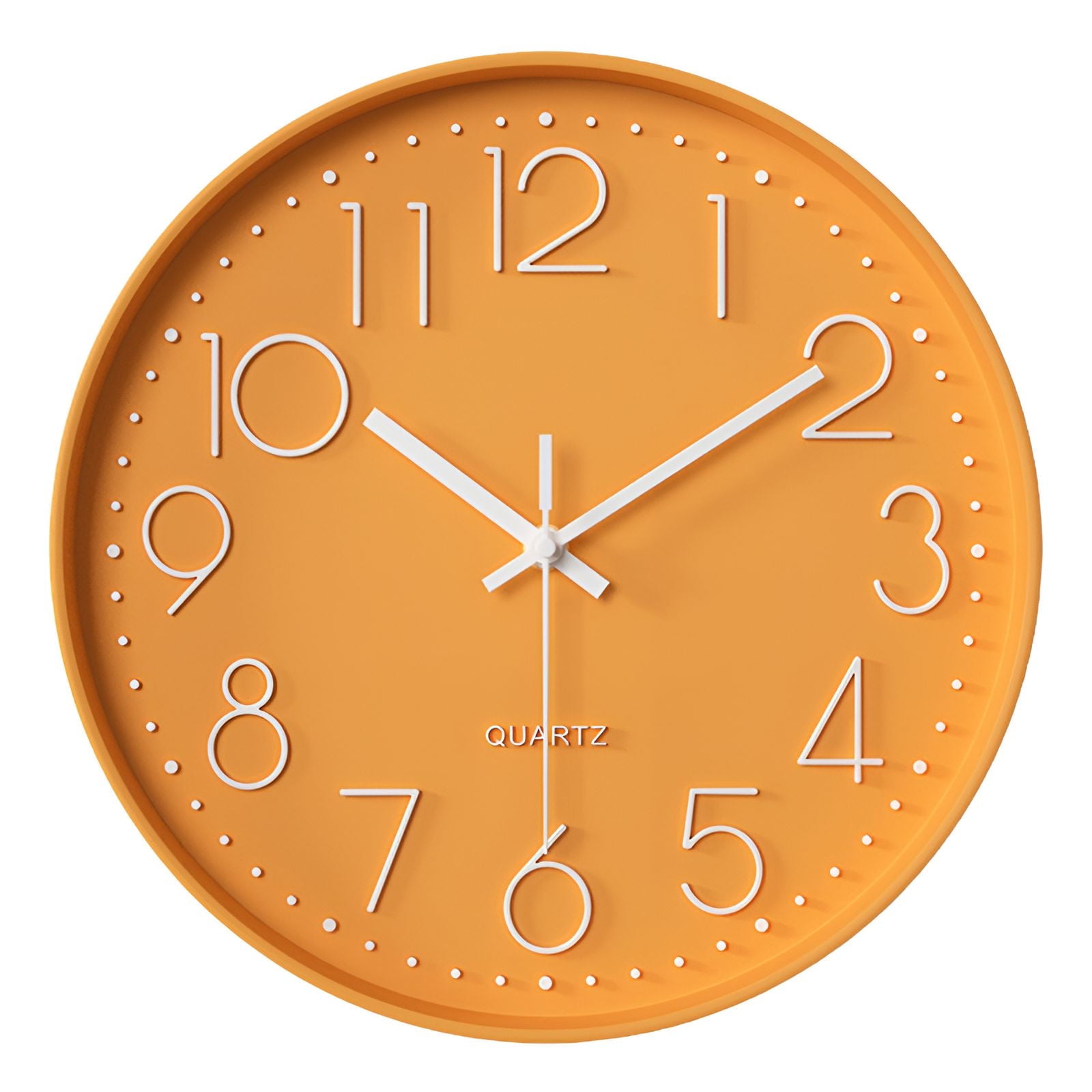 DESIGNICE Wall Clock,12in Small Clock,Plastic Reloj De Pared,for ...