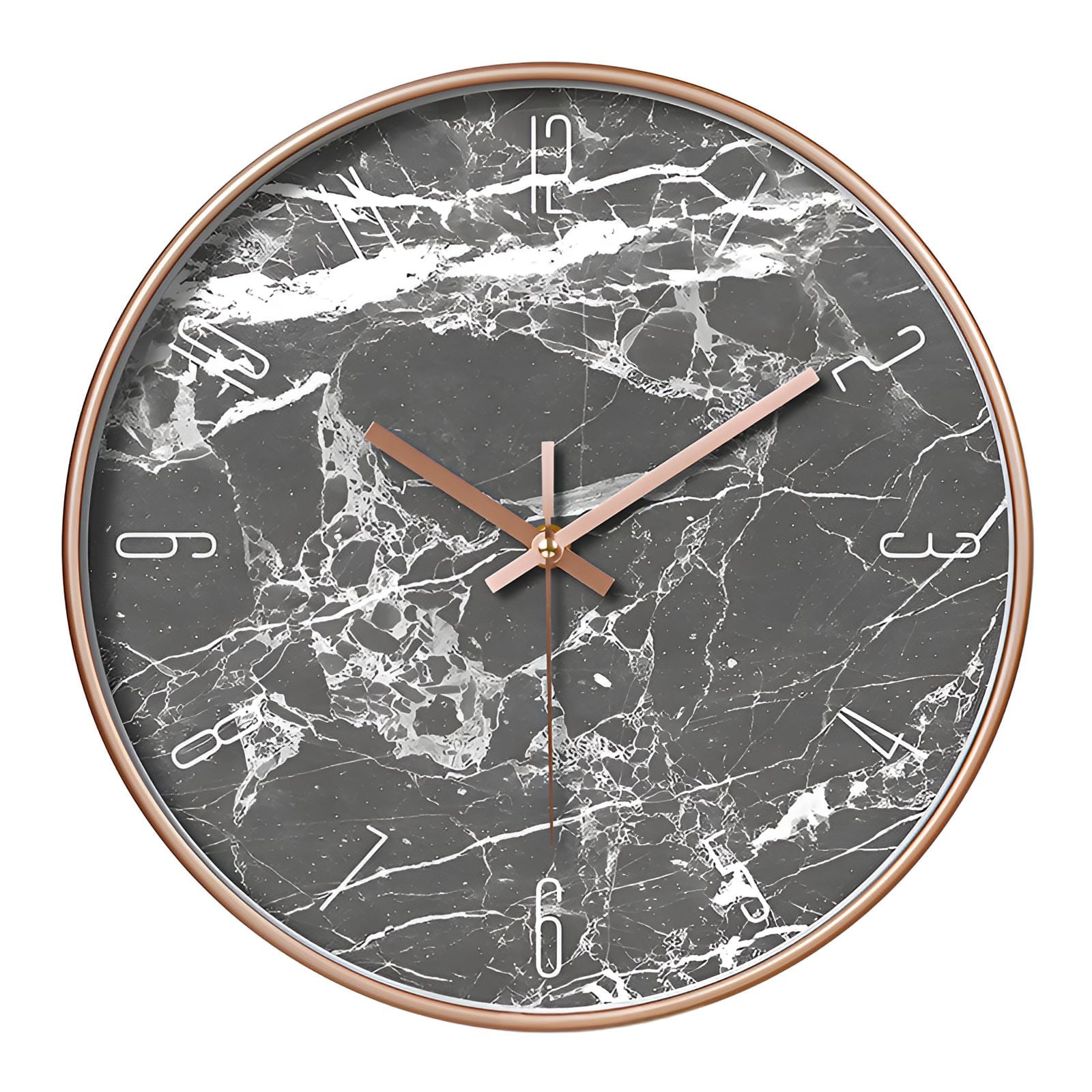 DESIGNICE Wall Clock,8in Wall Clocks Battery Operated,Colorful Design ...