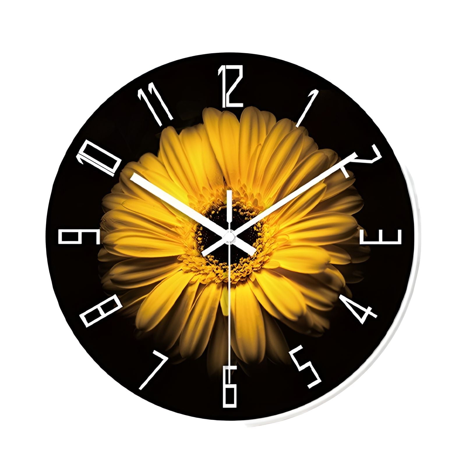 DESIGNICE 2Pcs Wall Clock,12in Reloj De Pared Para Sala,Natural Texture Clocks for Living Room ...