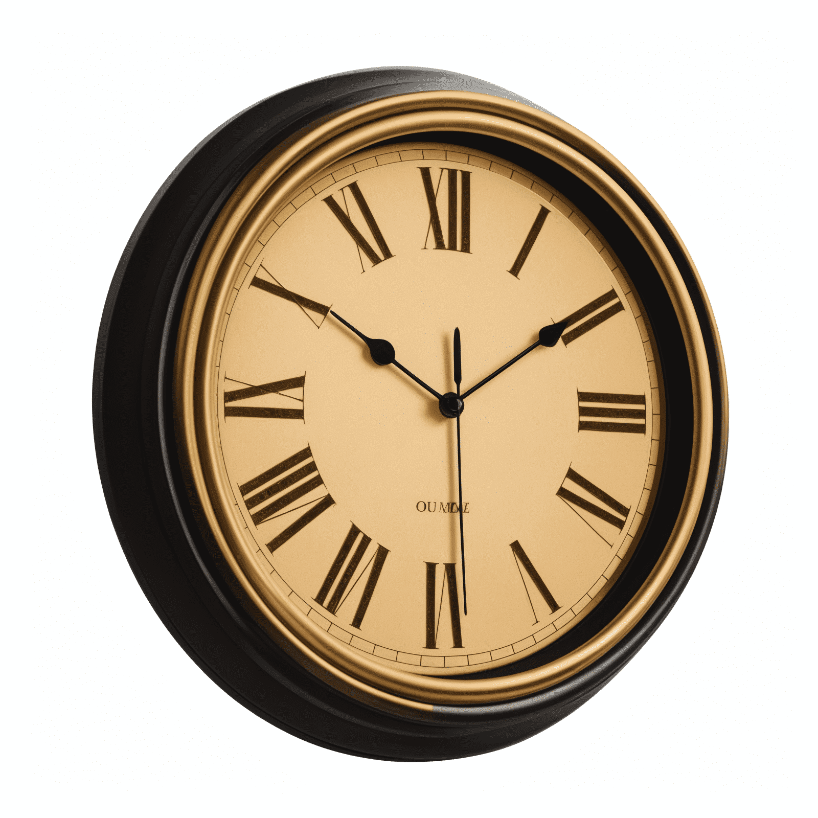 DESIGNICE Wall Clock,Classic American Vintage Design Small Wall Clock ...