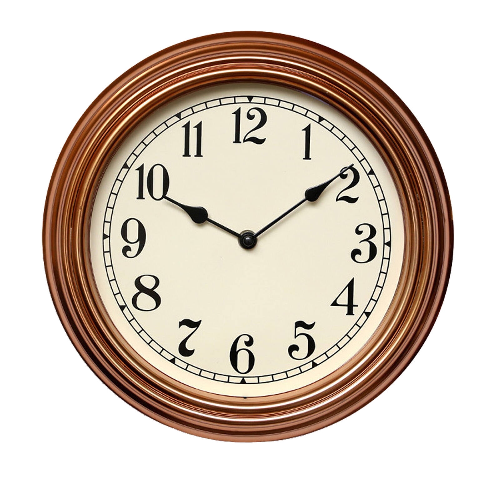 DESIGNICE Wall Clock,Classic European Vintage Design Bathroom Clock ...