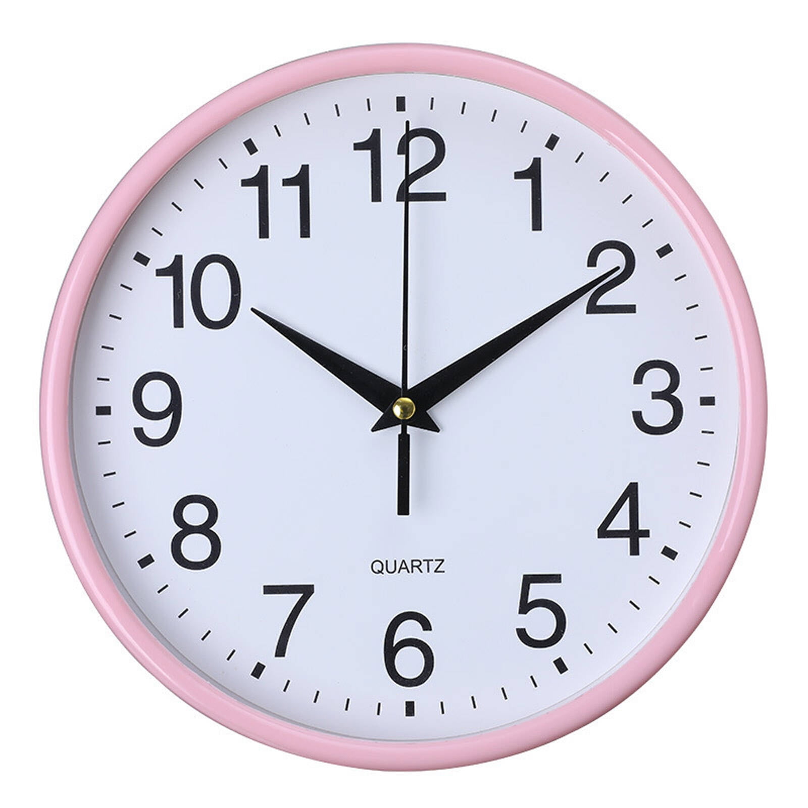DESIGNICE Wall Clock,Clear Glass Lens Large Wall Clock,Accurate ...