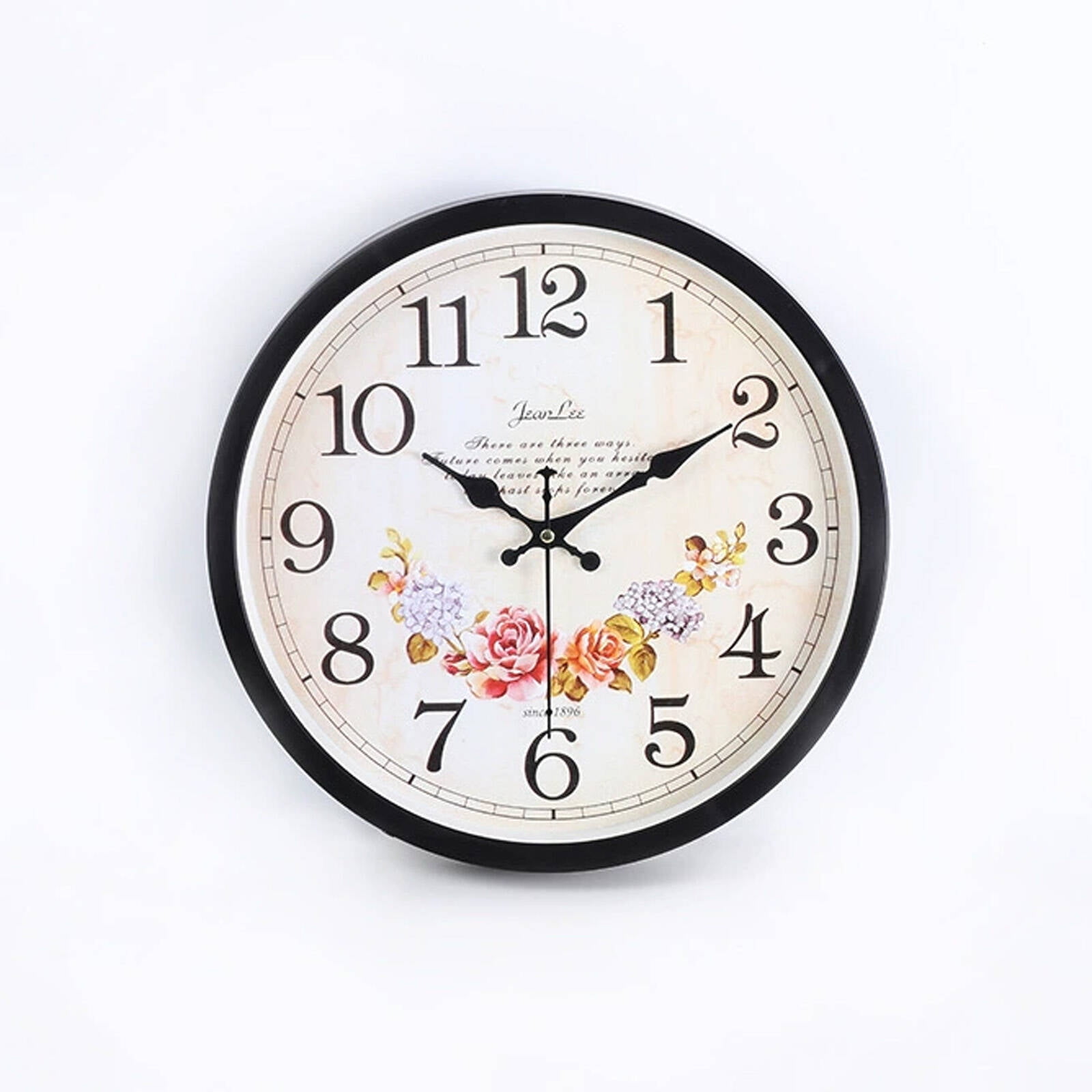 DESIGNICE Wall Clock Clear Numbers Living Room Wall Decor Precise ...
