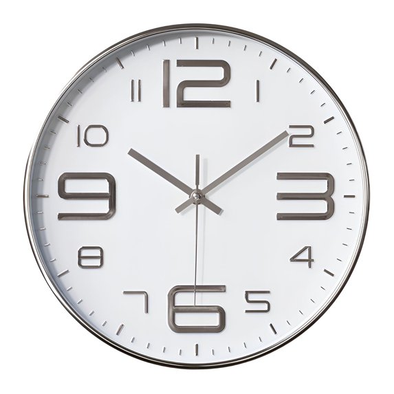 DESIGNICE Wall Clock,Crisp Numerals Modern Wall Clock,Fast Recognition ...