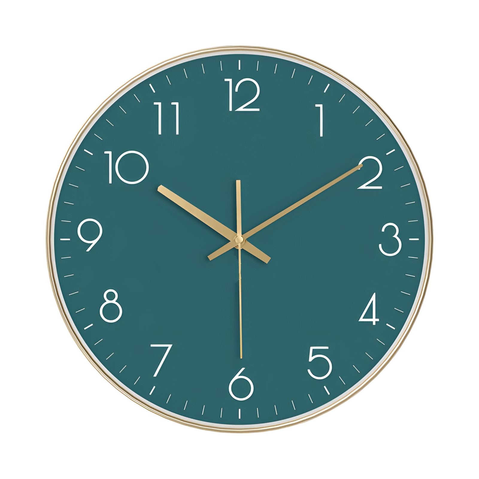 DESIGNICE Wall Clock,Crystal-Clear Surface Modern Wall Clock,Ultra ...