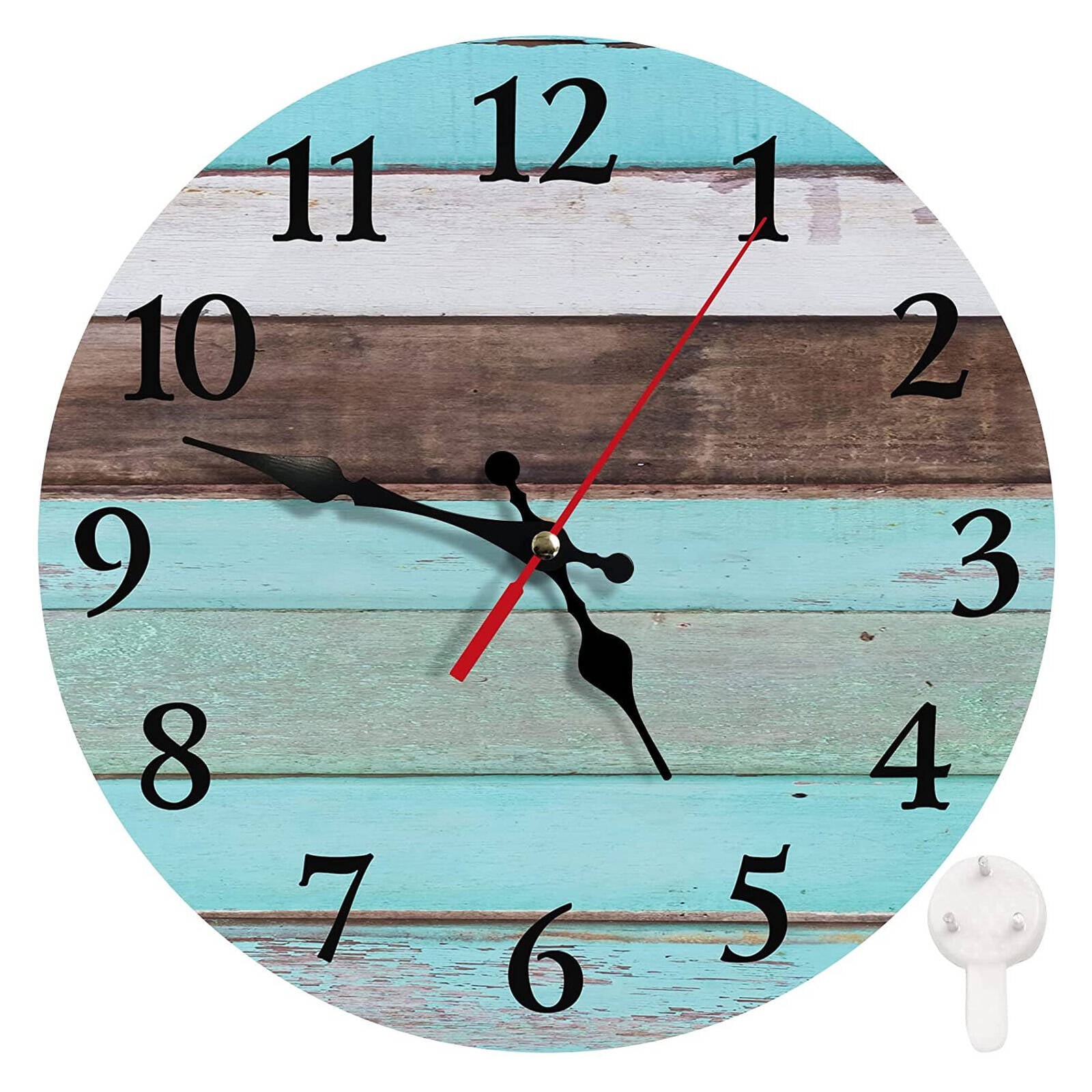 DESIGNICE Wall Clock,Easy Installation Large Wall Clock,Quick Setup No ...