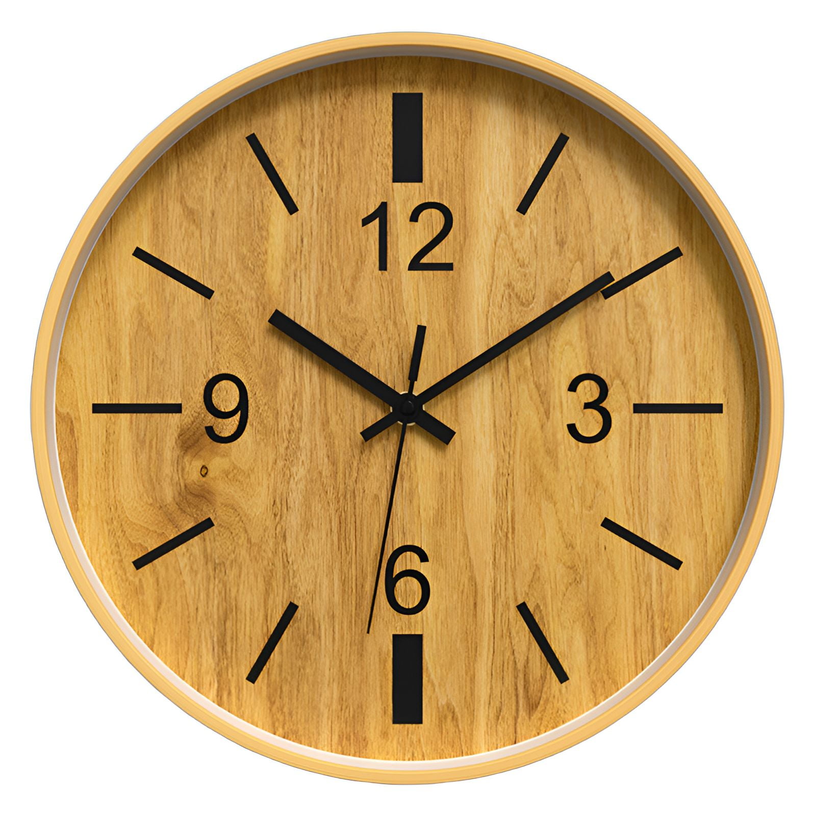 DESIGNICE Wall Clock,Eco-Friendly Design Modern Wall Clock,Easy Time ...