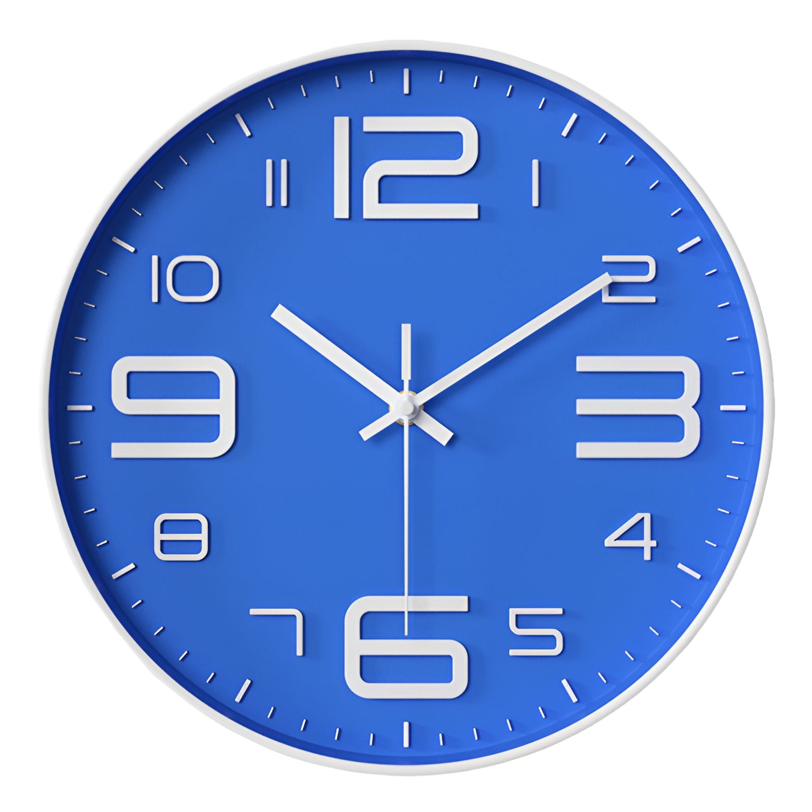 DESIGNICE Wall Clock,12in Decorative Battery Operated Clock,Reloj De ...
