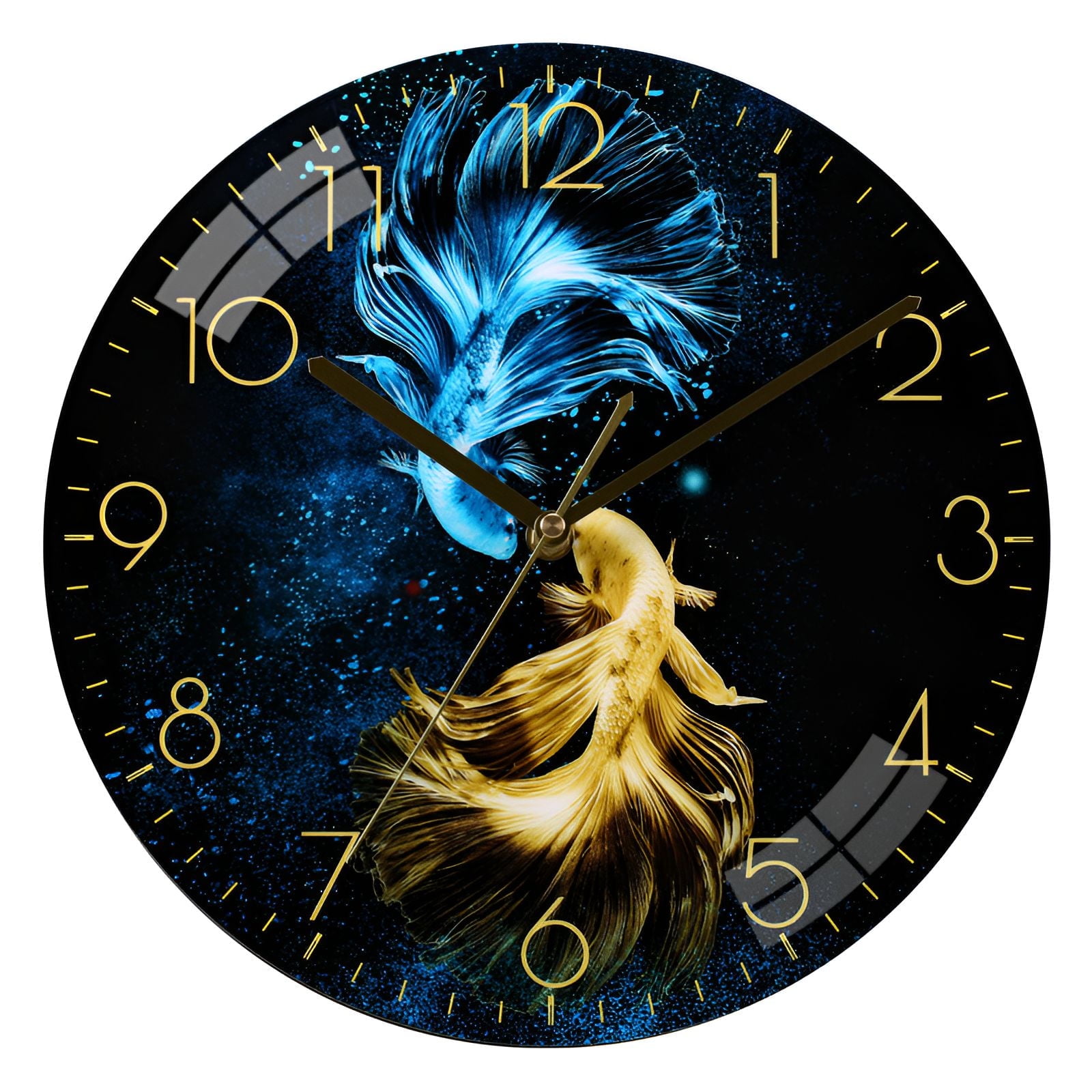 DESIGNICE 2Pcs Wall Clock,12in Clocks,Auto Time Sync Wall Clocks for ...