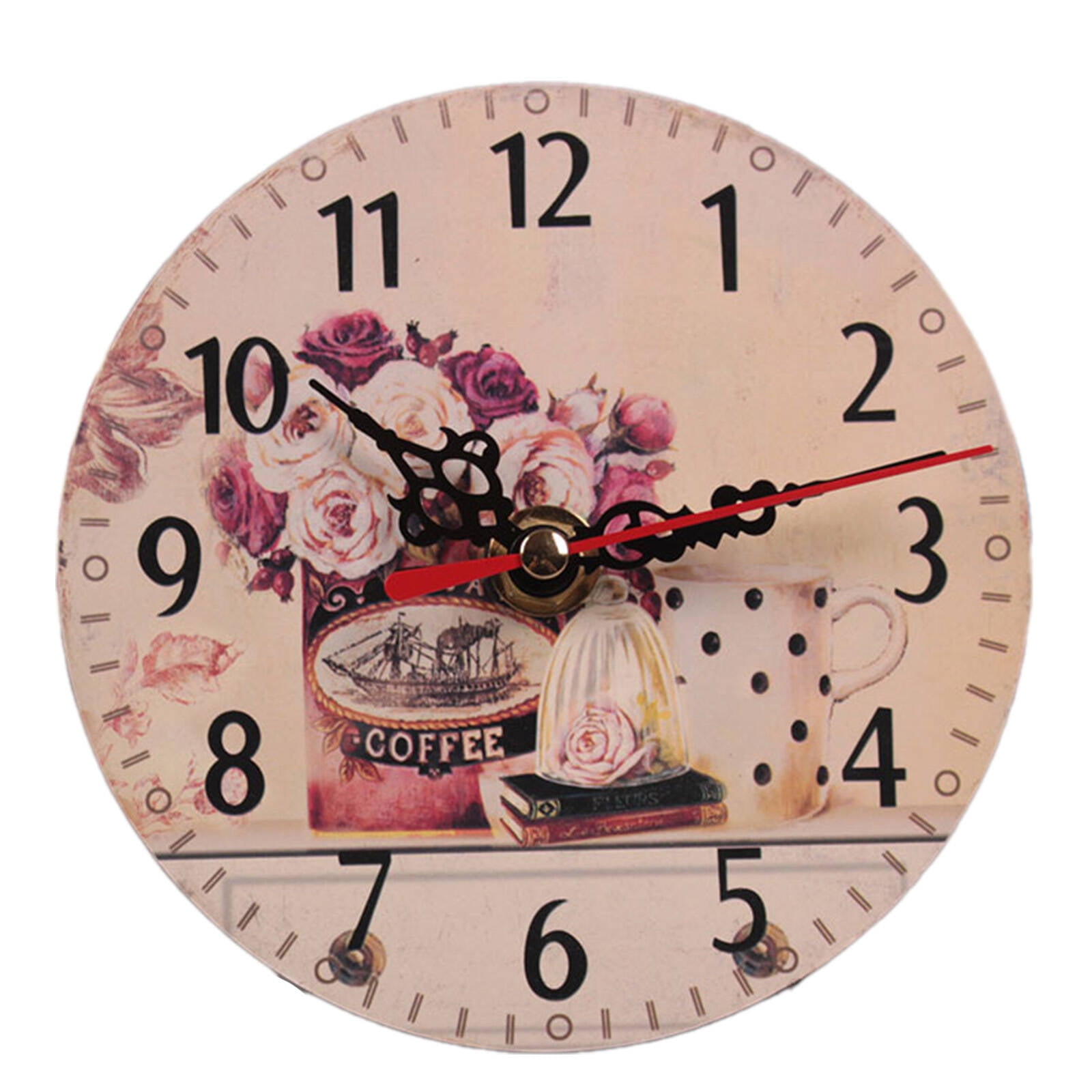 DESIGNICE Wall Clock,High-Density Mdf Bathroom Clock,Smooth Finish ...