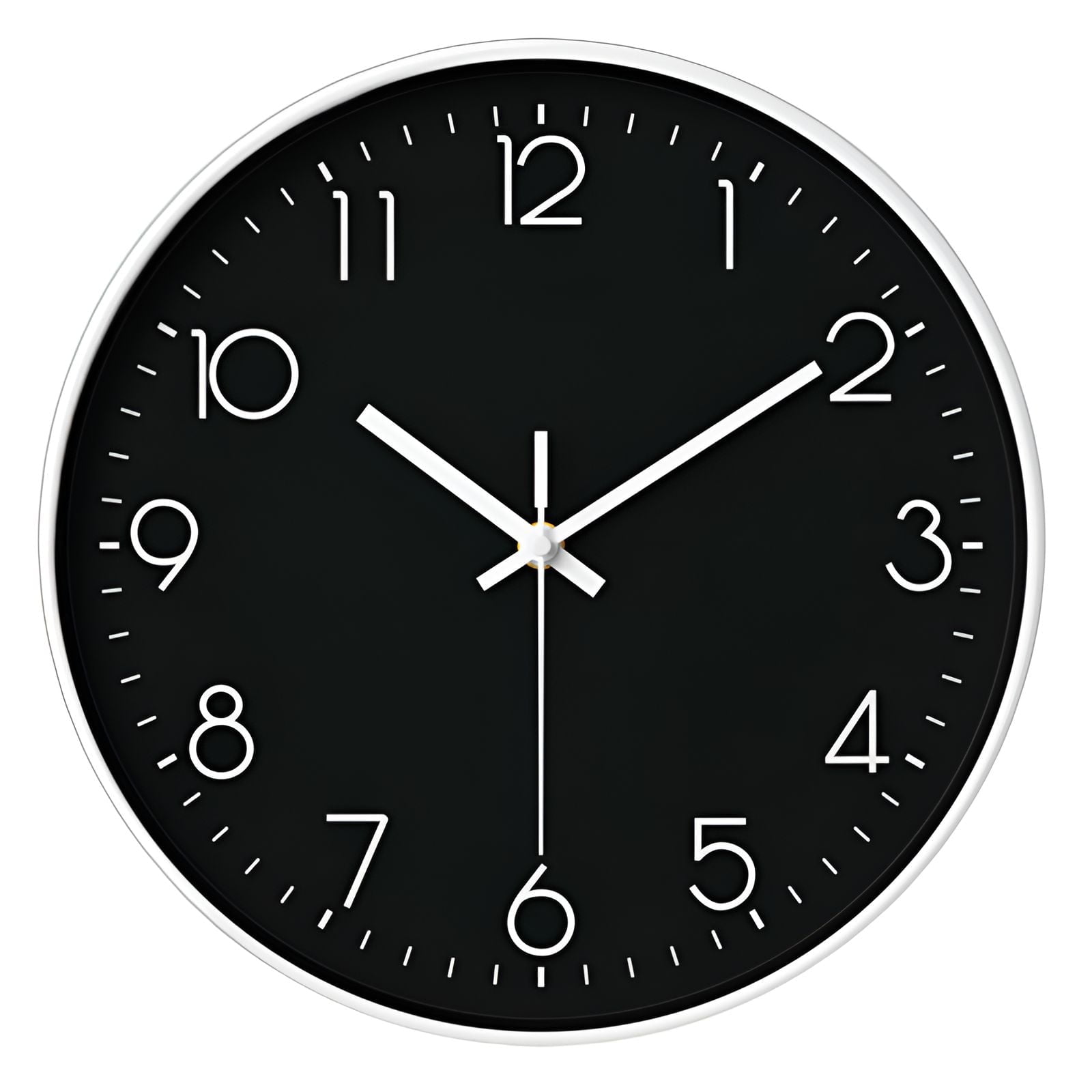 DESIGNICE 2Pcs Wall Clock,12in Reloj De Pared Para Sala,Silent Clock ...