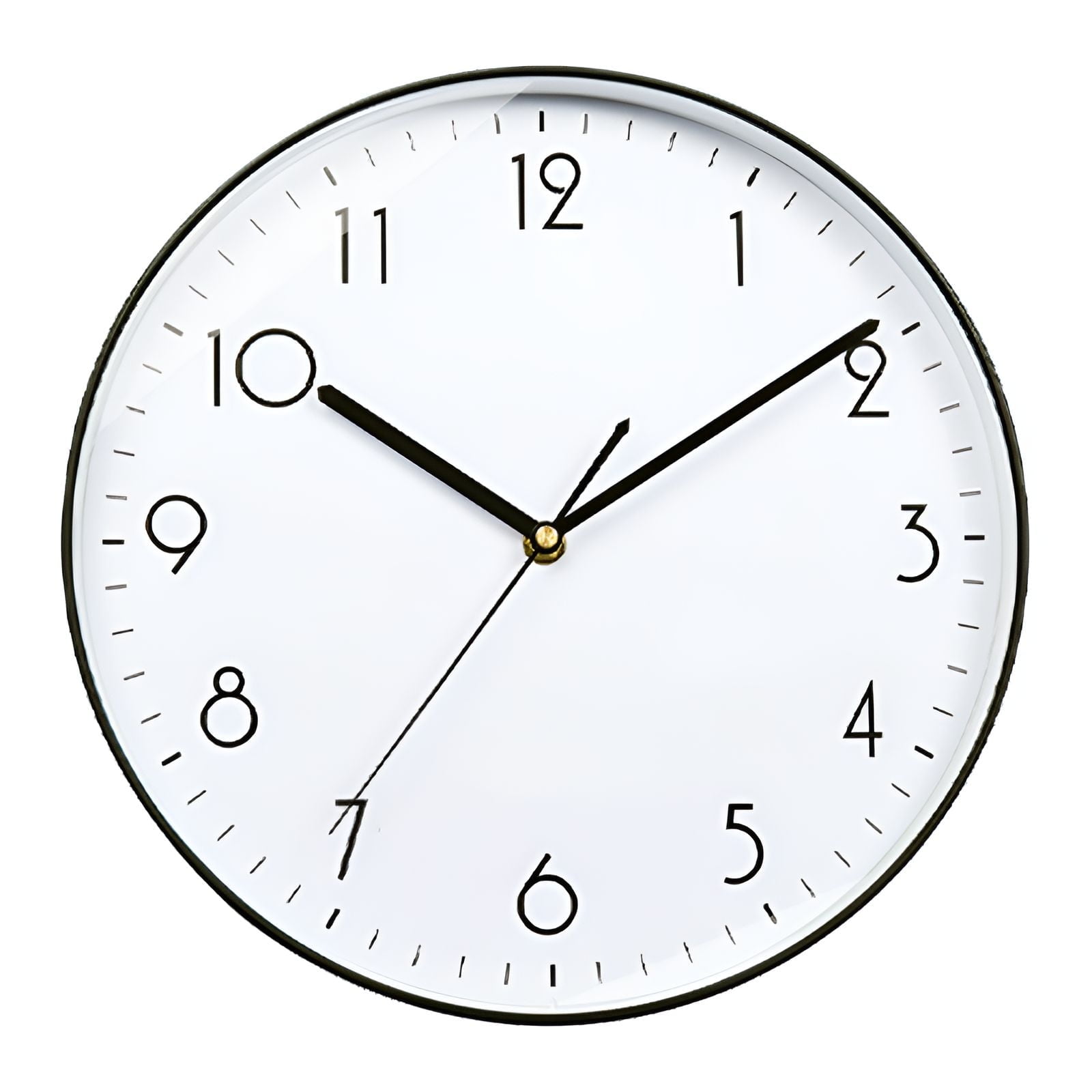 DESIGNICE Wall Clock,Modern Silhouette Modern Wall Clock,Timeless Grace ...